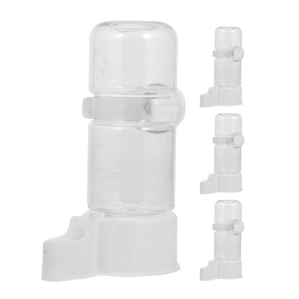 WORGEOUS 4pcs Pet Parrots Birds Drinker Hanging Water Dispenser Device ...