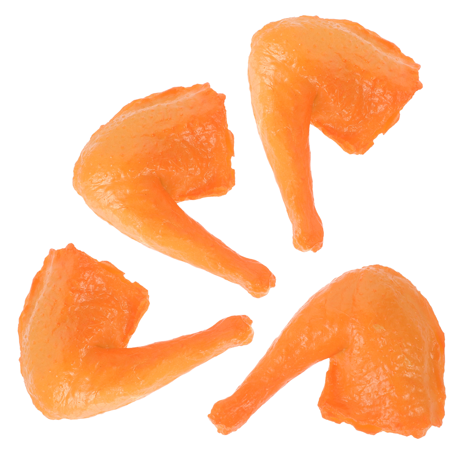 WORGEOUS 4pcs Pretend Play Food Toy Simulation Fried Chicken Models ...