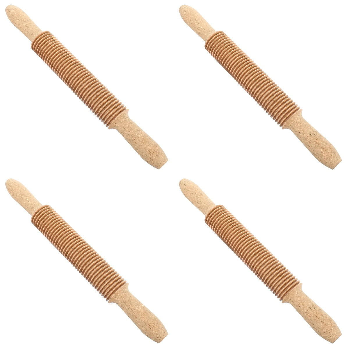 WORGEOUS 4pcs Spaghetti Pasta Cutter Noodle Lattice Roller Dough Cutter ...