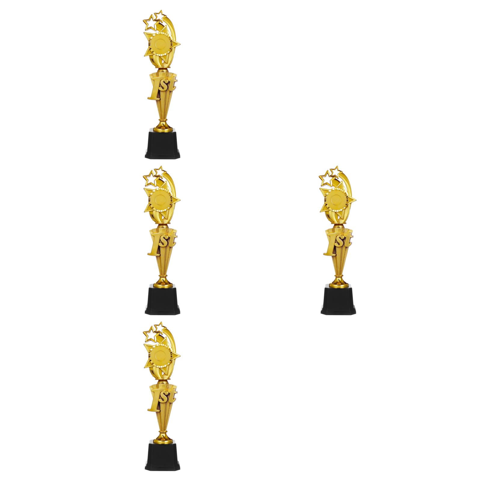 WORGEOUS 4pcs Sport Star Trophy Plastic Soccer Awards Trophy ...