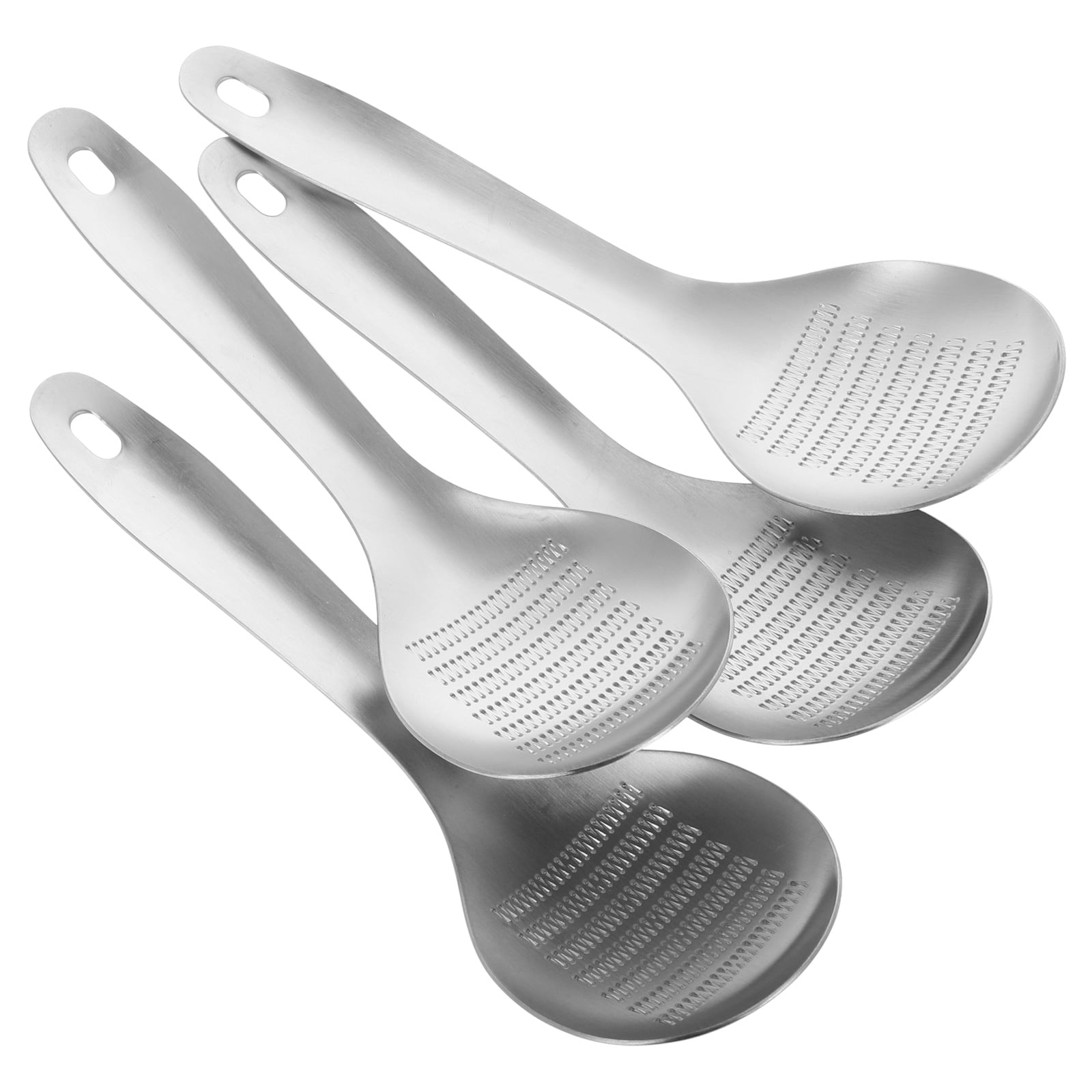 WORGEOUS 4pcs Stainless Steel Ginger Grater Spoon Lime Lemon Zester ...