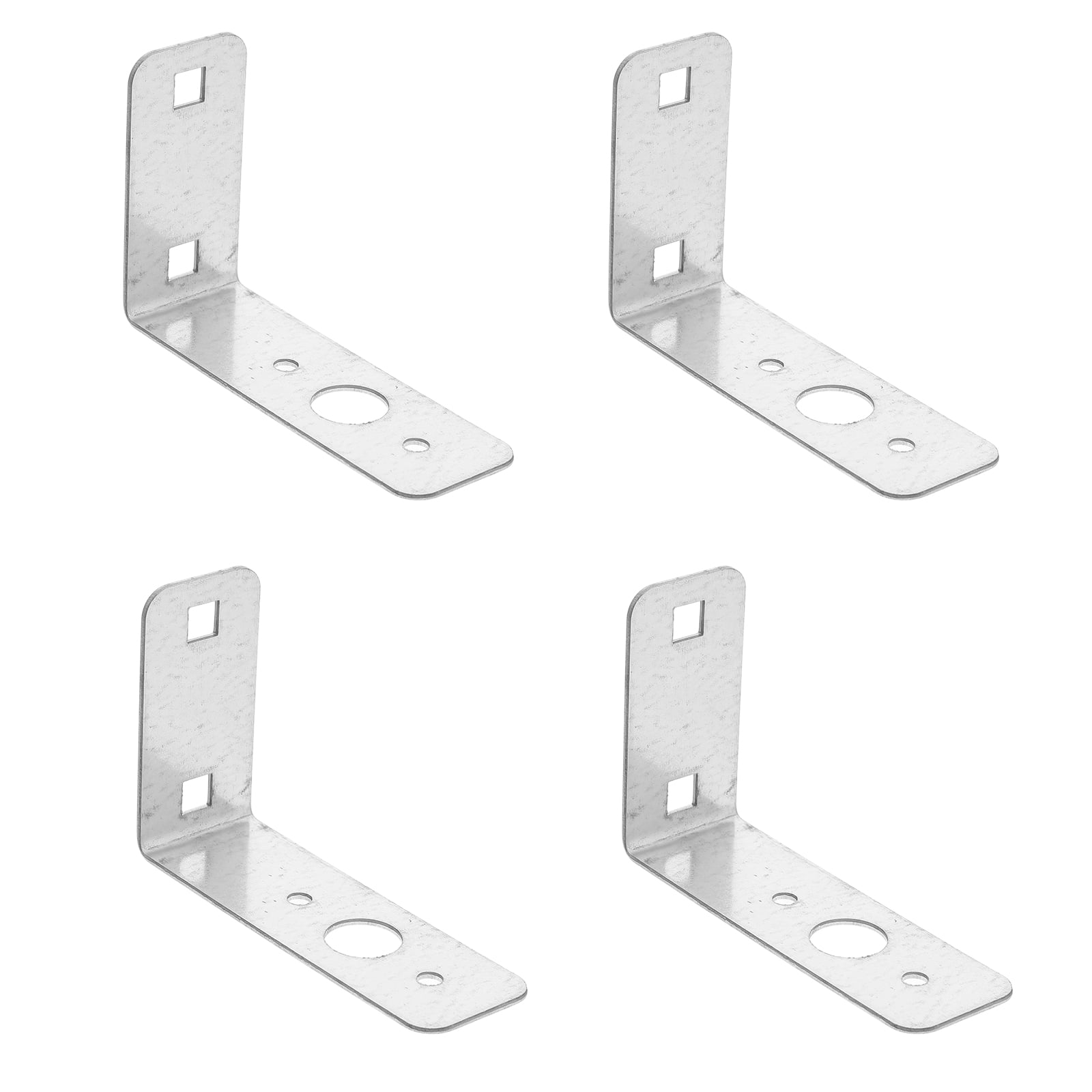 WORGEOUS 4pcs Trailer Tail Light Brackets L Shape Galvanized Tail Light ...
