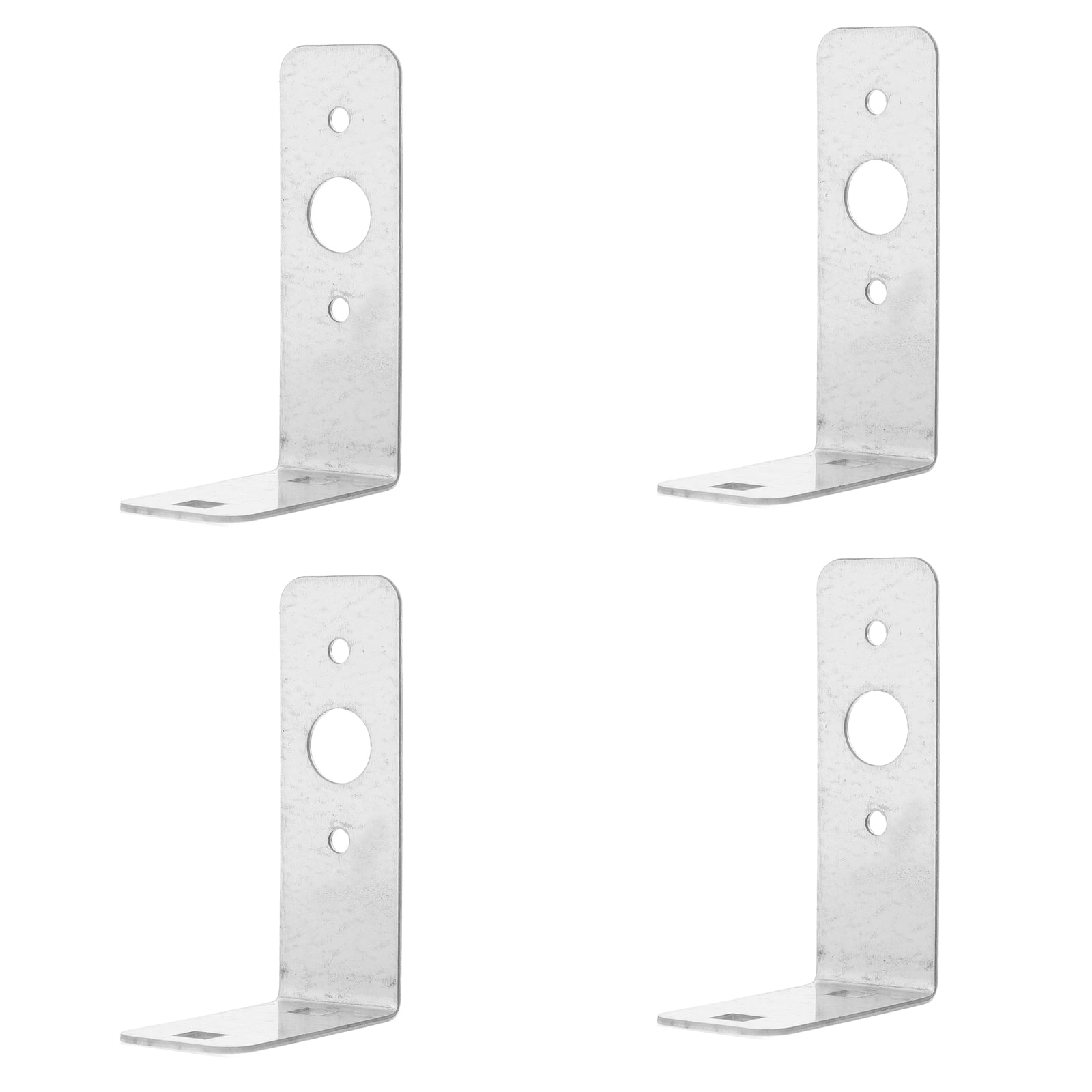 WORGEOUS 4pcs Trailer Tail Light Brackets L Shape Galvanized Tail Light Bracket for Boat Trailer ...