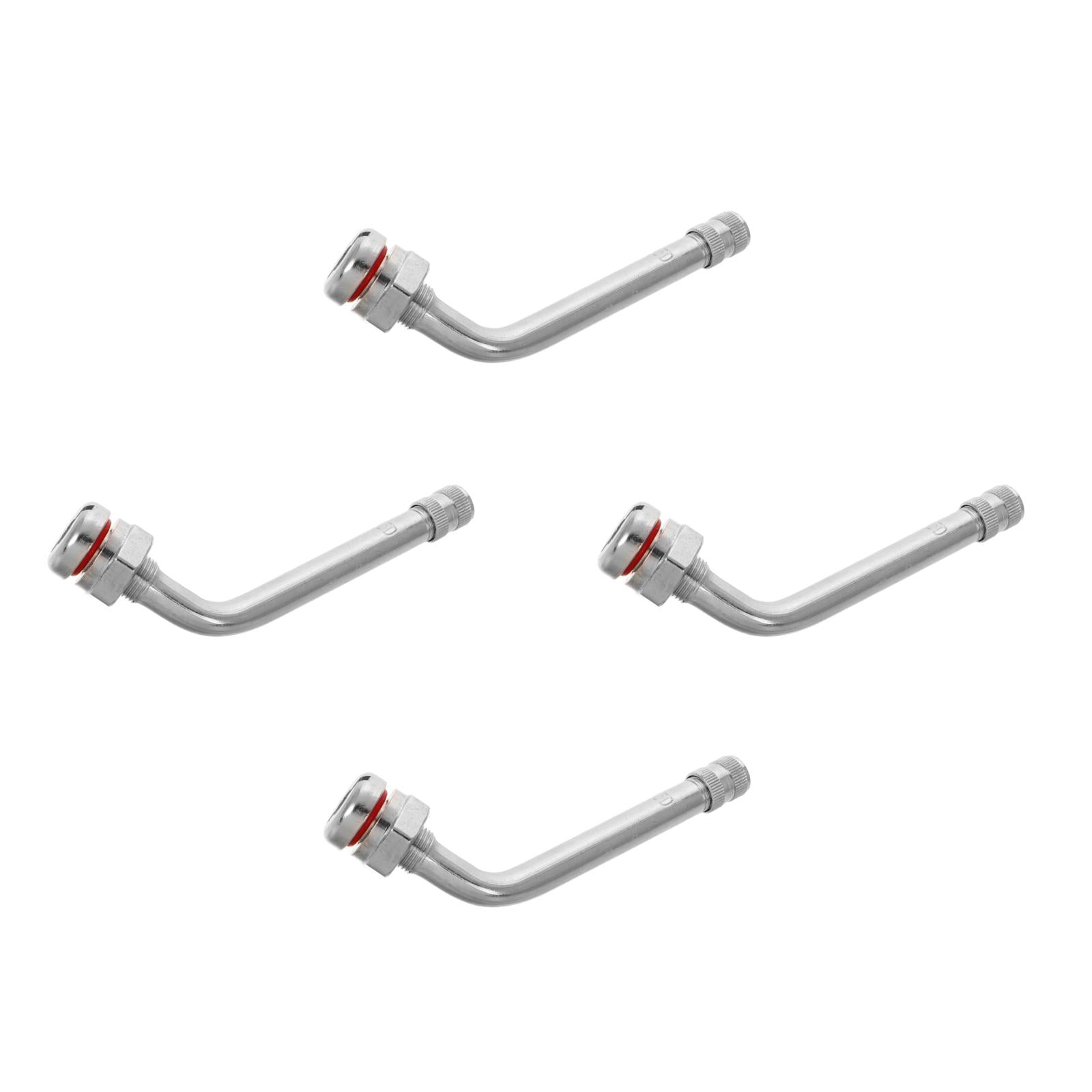 WORGEOUS 4pcs Truck Valve Stem 60 Degree Bend Valve Stem Truck Tire ...
