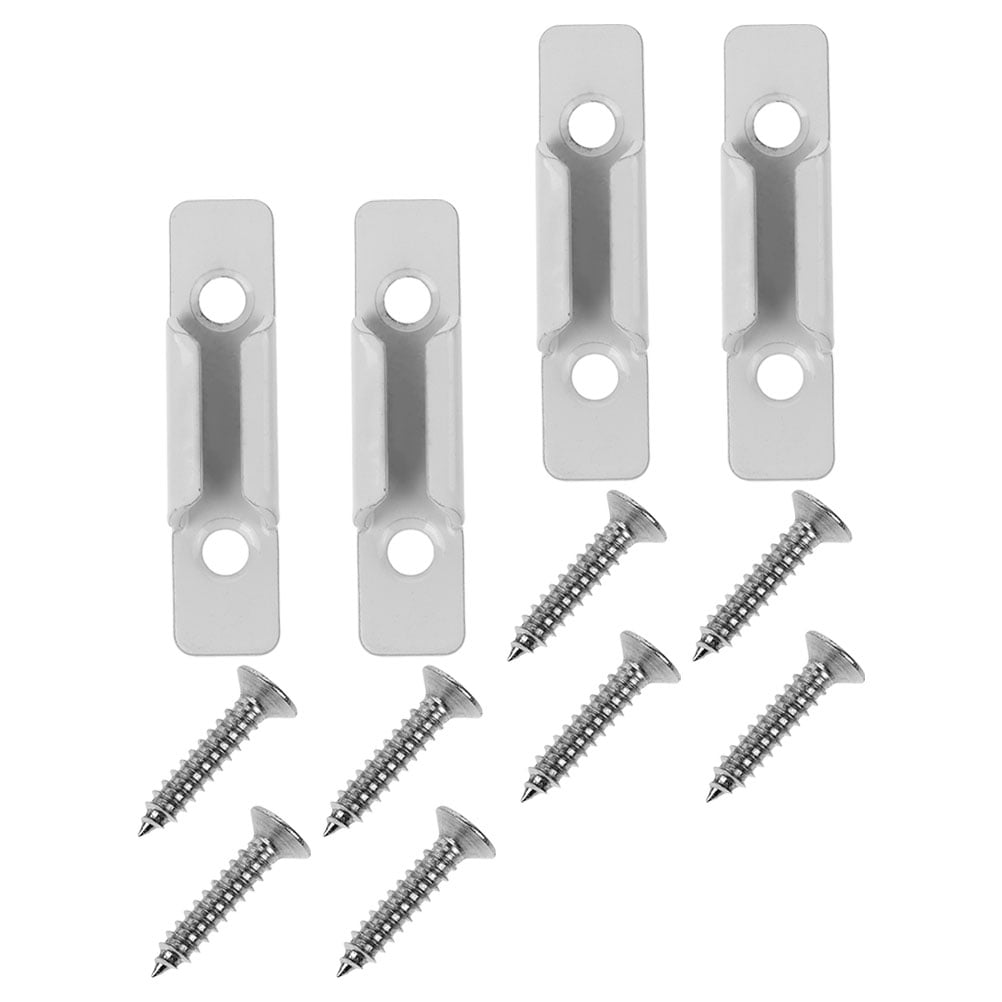 WORGEOUS 4-Pack White Zinc Alloy Window Locks, Heavy Duty Sash Latch ...