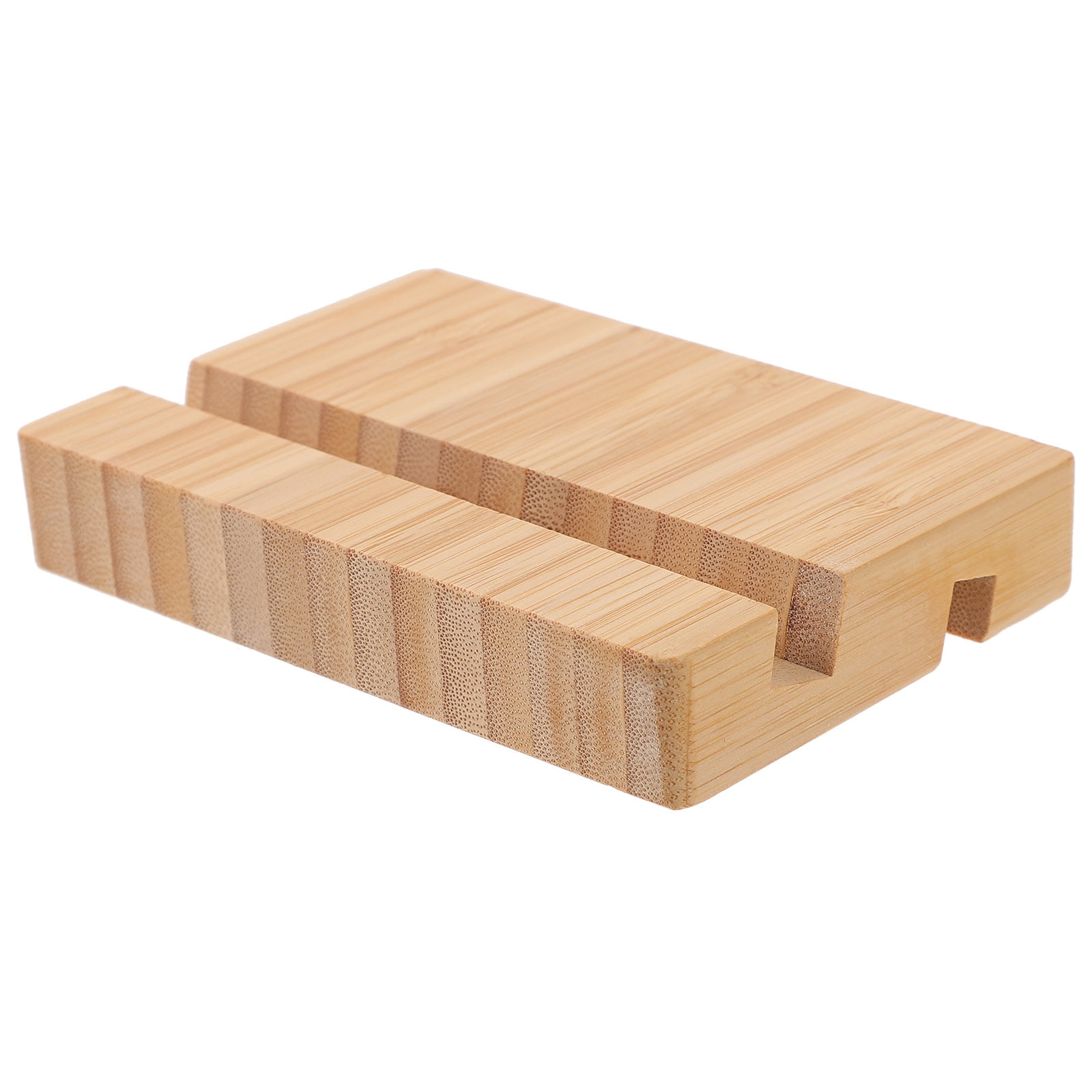 WORGEOUS 4pcs Wooden Cell Stand Tablet Stand for Desktop Desk Holder ...