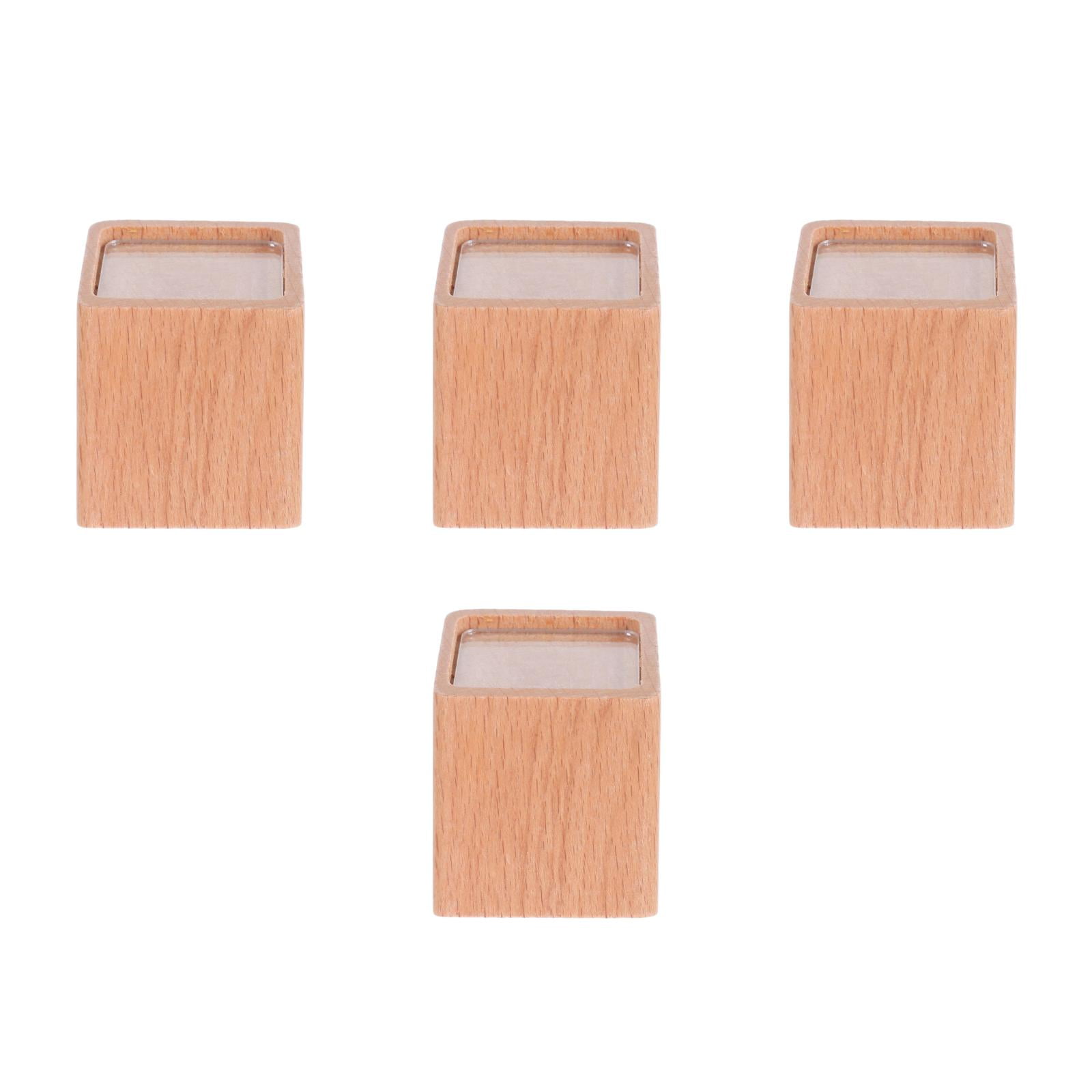 WORGEOUS 4pcs Wooden Sign Display Holder Price Tag Stand For Store ...