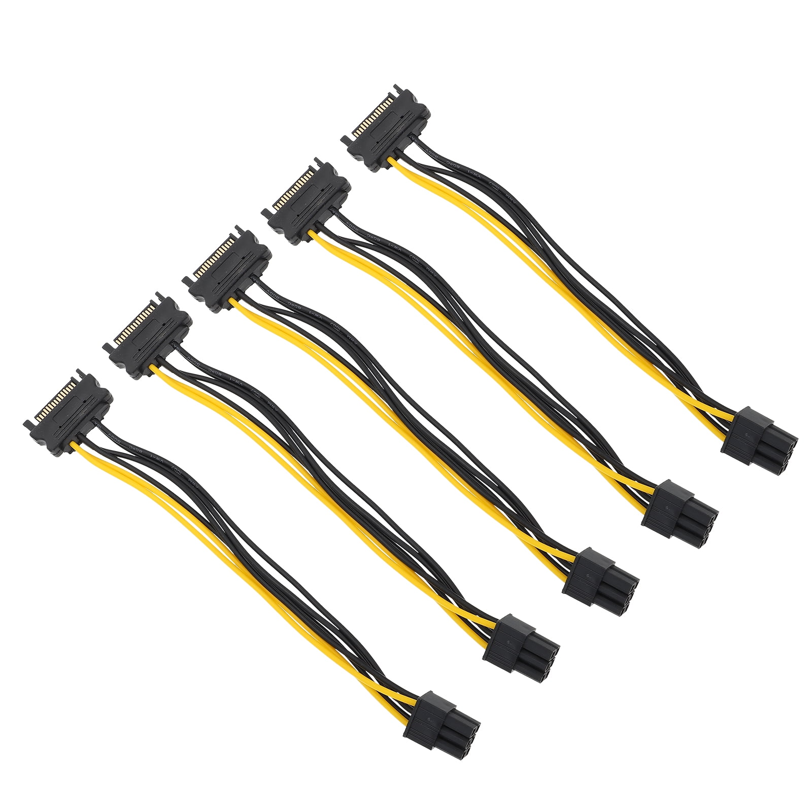 WORGEOUS 5 PCS Graphics Card Power Cable Trustworthy Power Cable ...