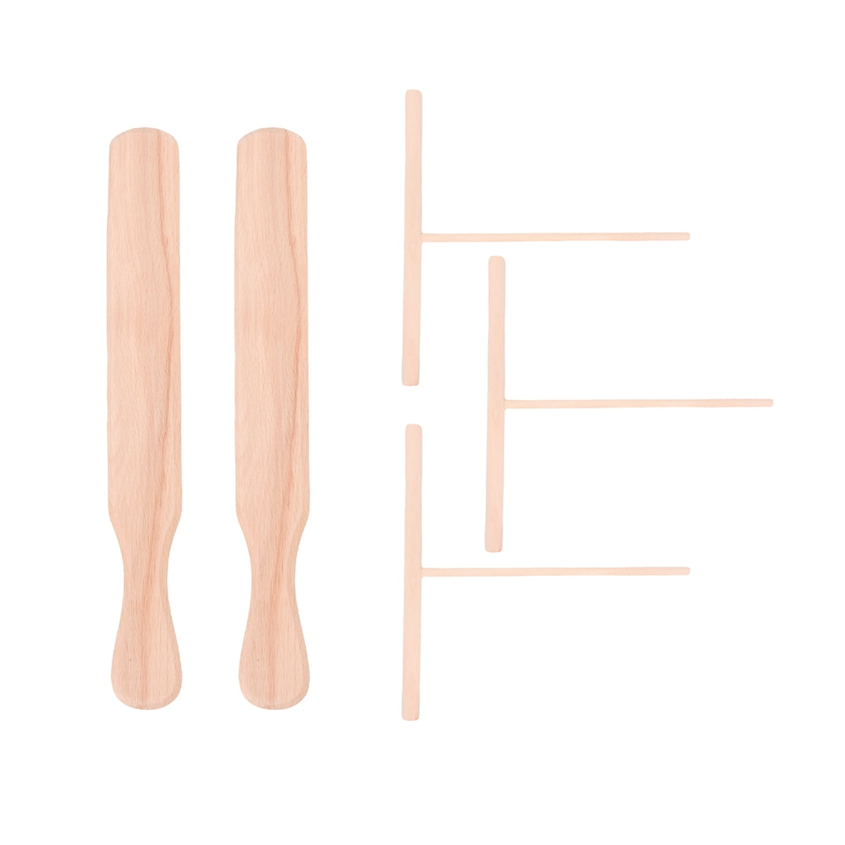 FUEENIRVA Crepes Lifting Spreader Set Wood 5PCS - Walmart.com