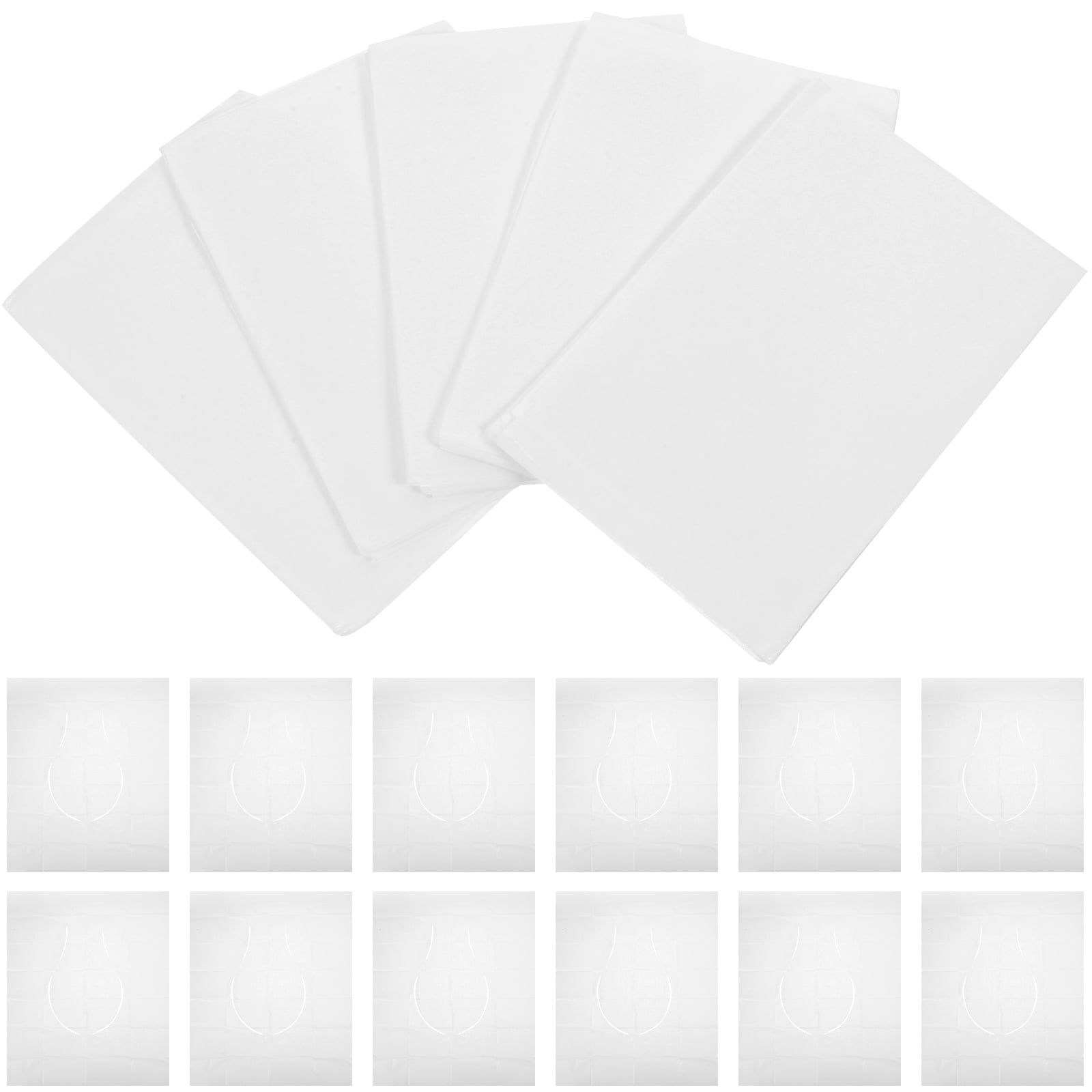 WORGEOUS 5 Packs Folded Toilet Mat Sanitary Seat Cover Travel - Walmart.com
