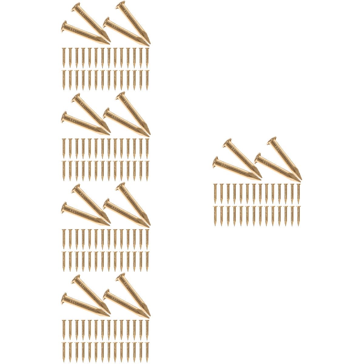 WORGEOUS 5 Packs Nails Copper Nails for Hanging Pictures DIY Wooden Box ...