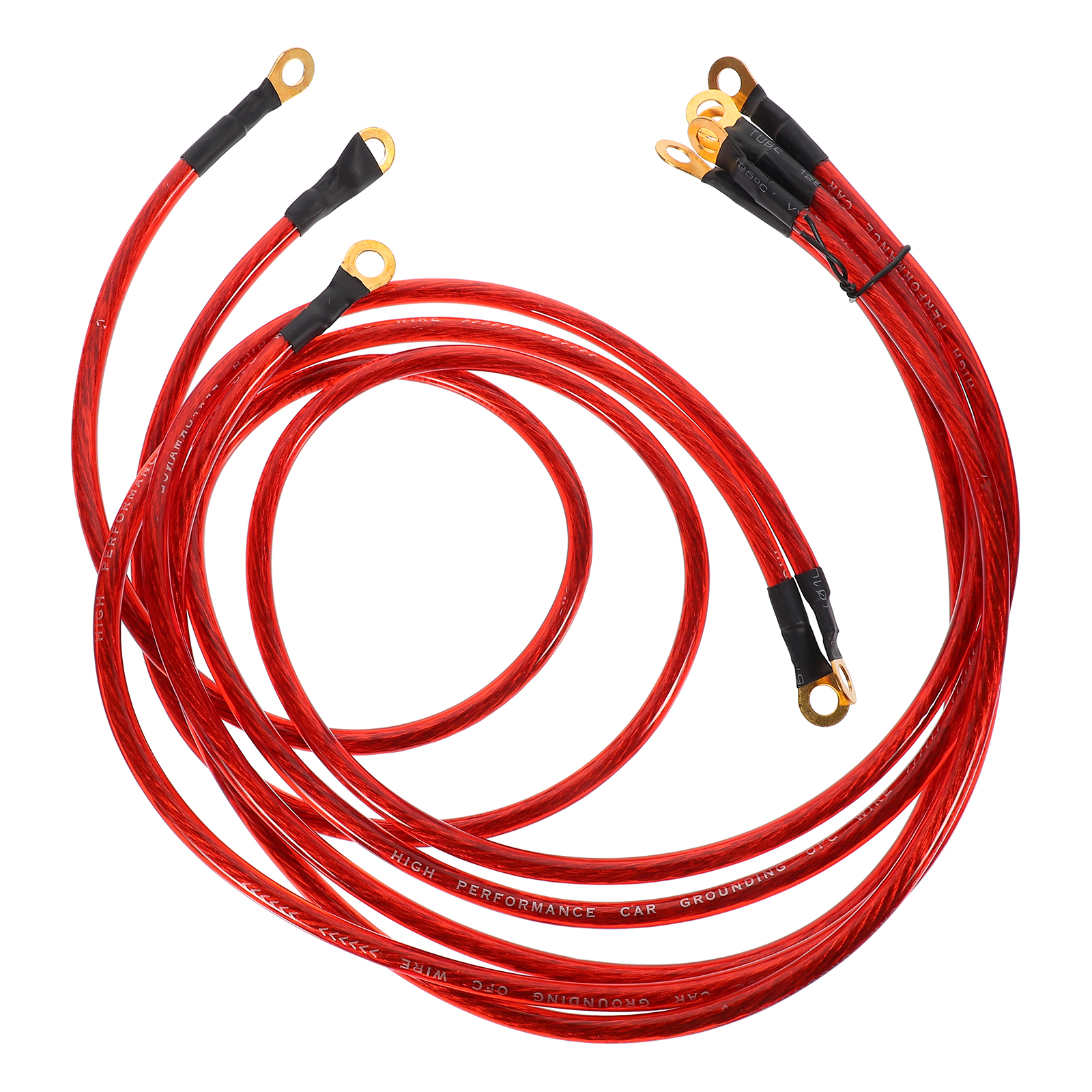 WORGEOUS 5 Pcs Audio Cable Sound System Soundbar Electric Car Speaker ...