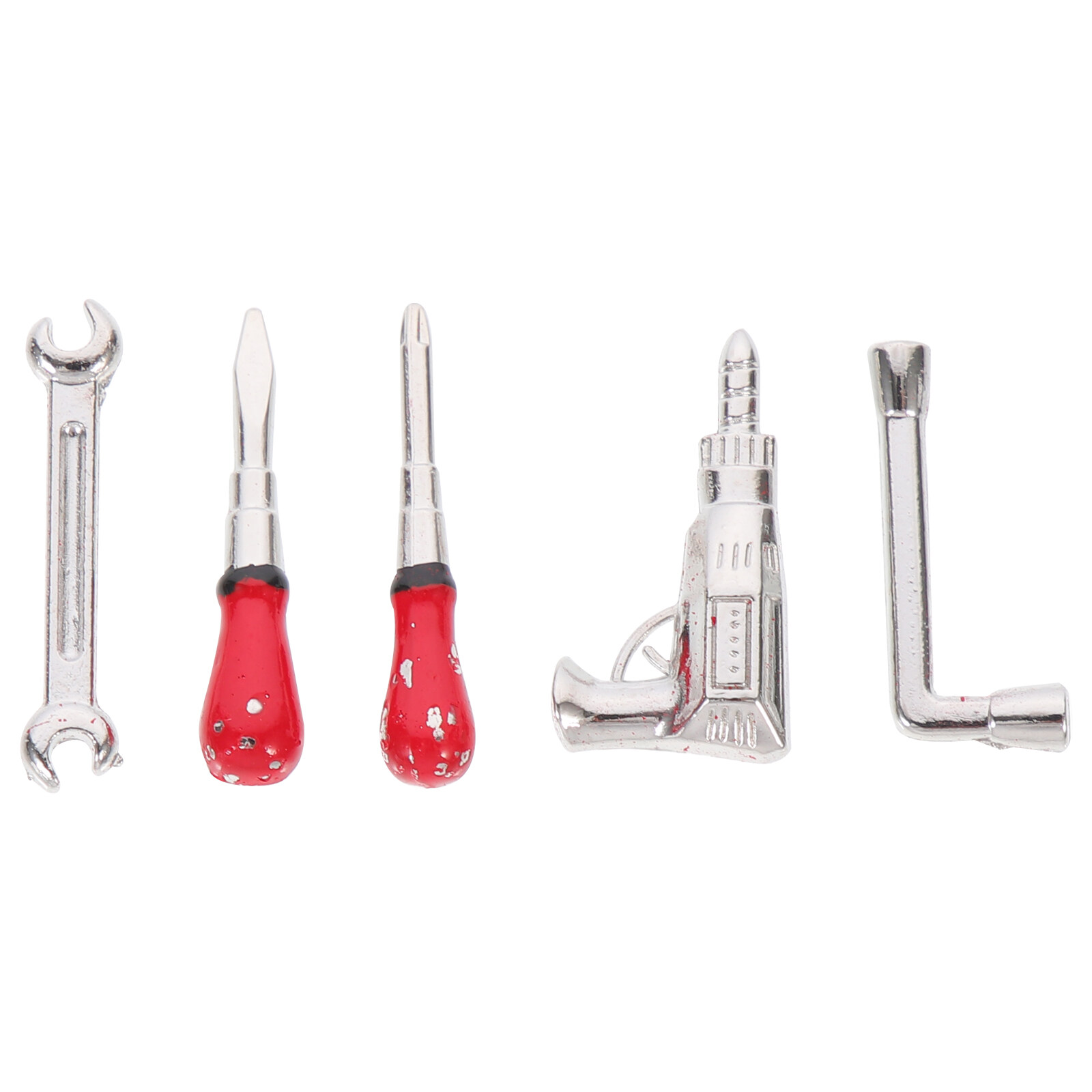 WORGEOUS 5 Pcs Dollhouse Tools Dollhouse Tool Kit Dollhouse Repair Kit ...