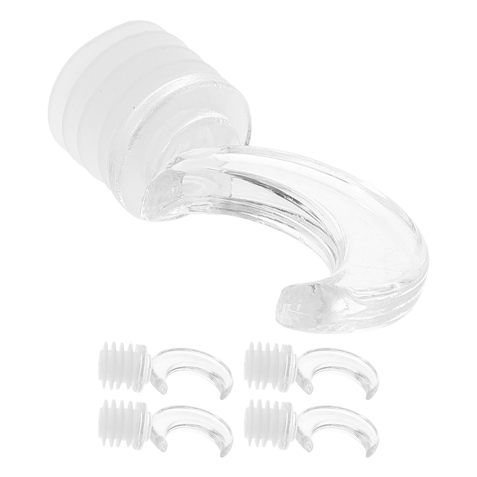WORGEOUS 5 Pcs Moon Shaped Bottle Stopper Plastic Glass Bottle Stopper ...