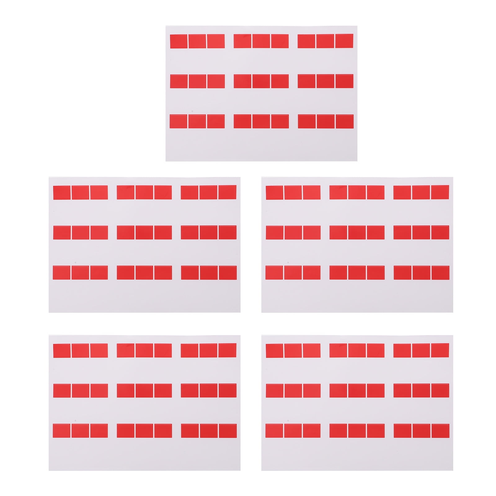 WORGEOUS 5 Pcs Paper Cable Tags Open Sticker Label Display Port Labels ...