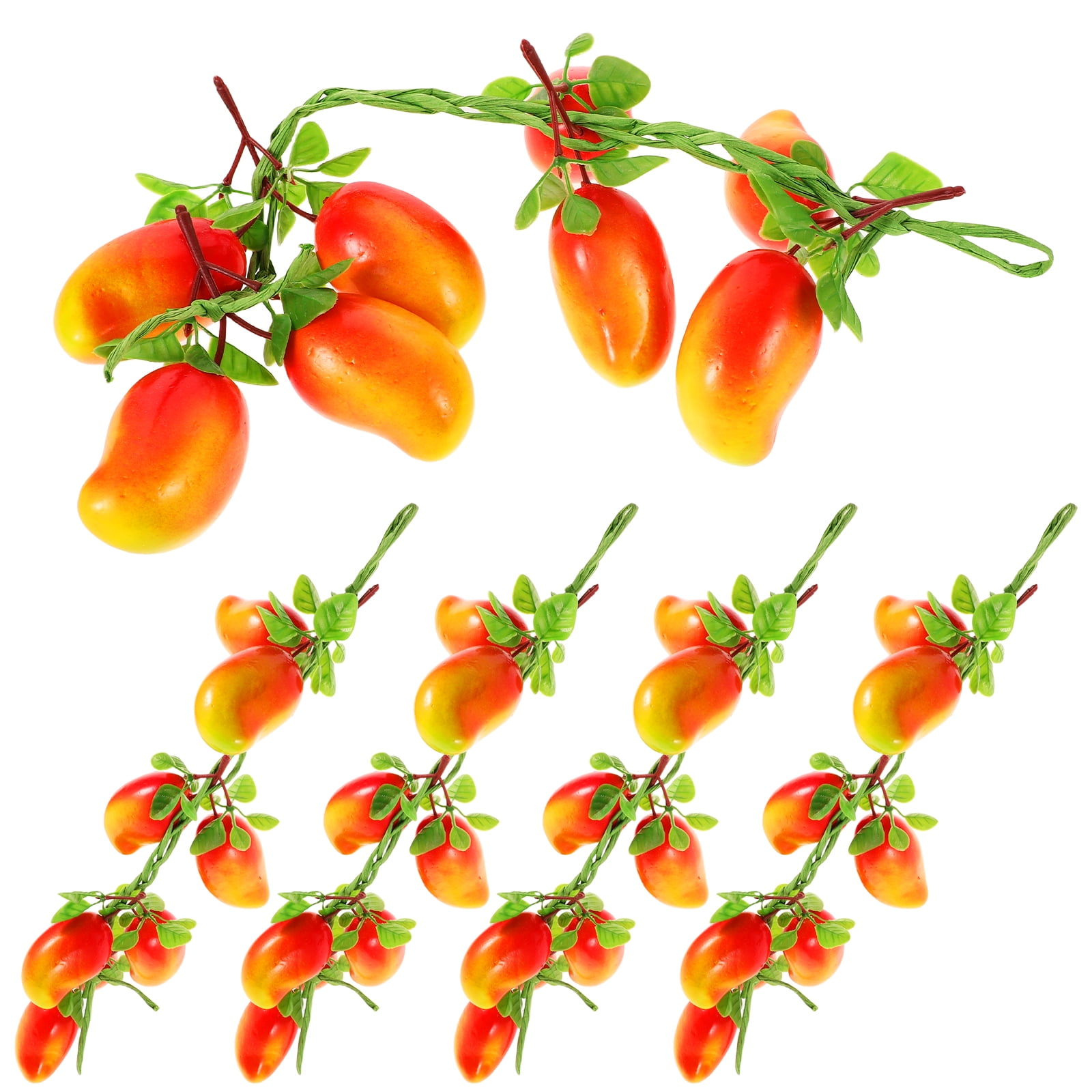 WORGEOUS 5 Pcs Simulated Fruit Artificial Fruits for Decoration Fake ...