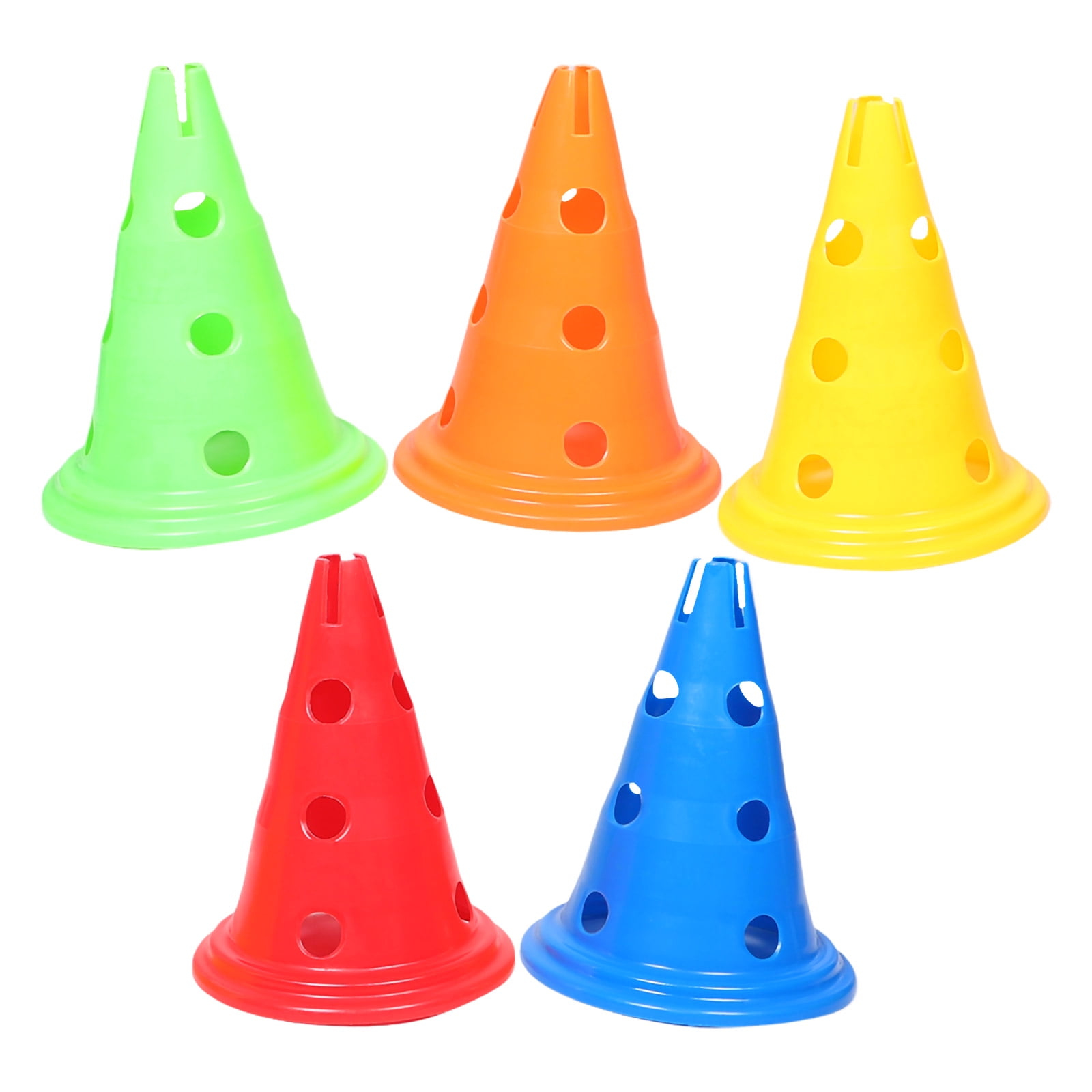 WORGEOUS 5 Pcs Soccer Cones Cones Sports Training Agility Field Marker ...