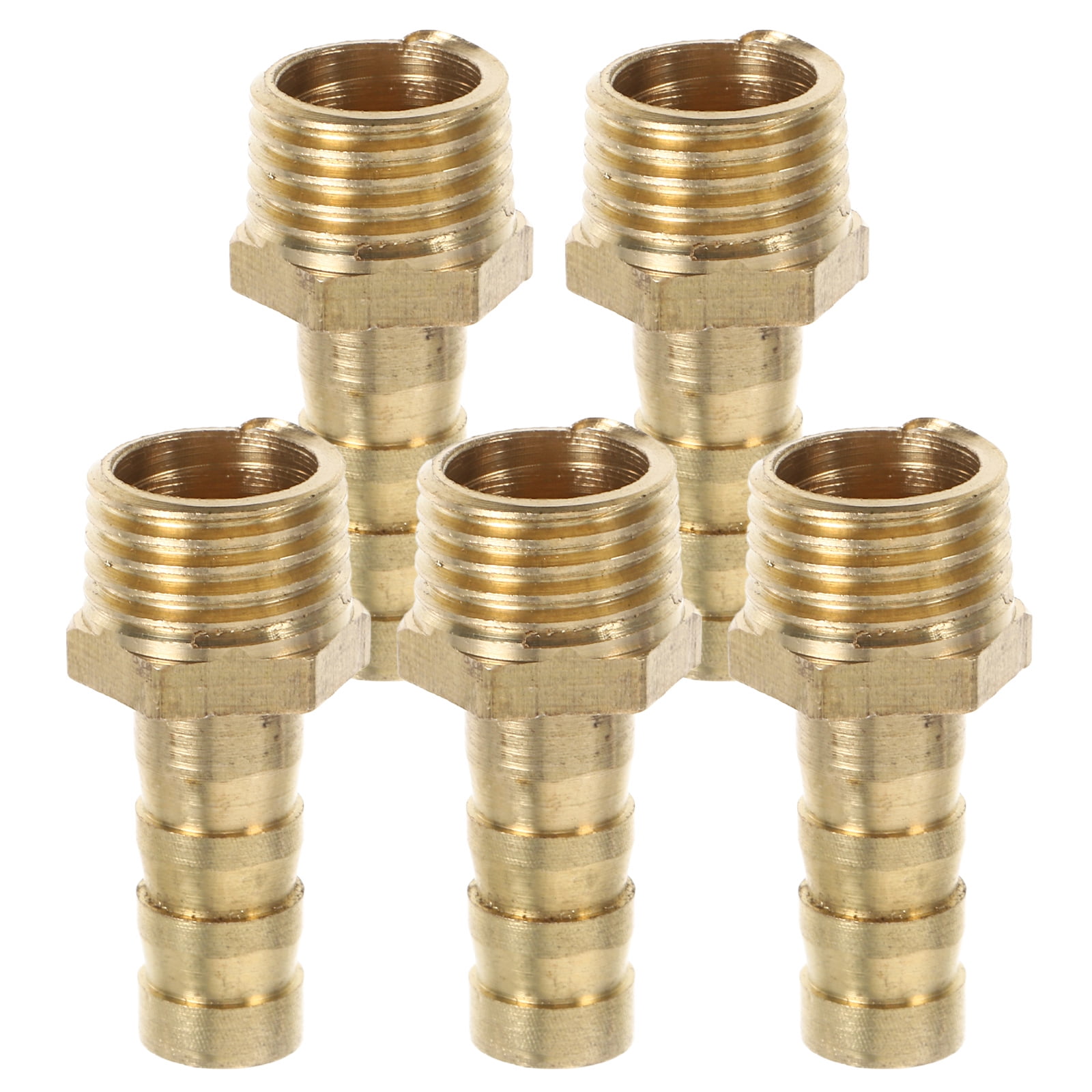 WORGEOUS 5 Pcs Thickened Connector Gas Cylinder Diffuser Drainer Golden ...
