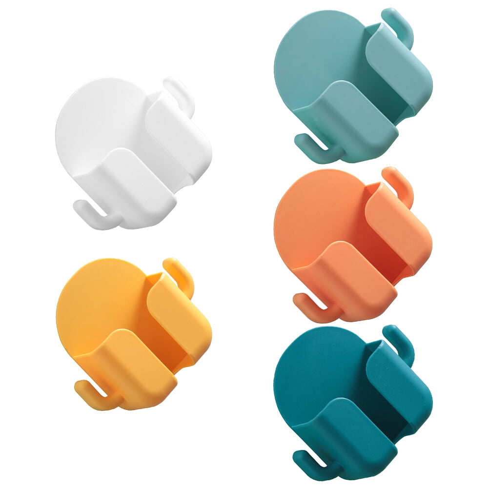 WORGEOUS 5 Pcs Wall Mounted Remote Control Box Clamp Adjustable ...
