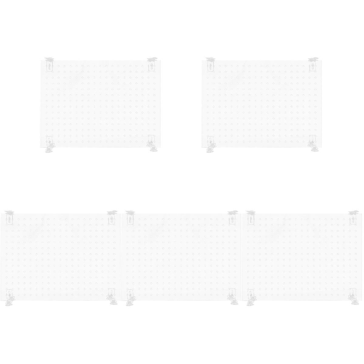 WORGEOUS 5 Sets Acrylic Fish Tank Divider Aquarium Isolation Board ...