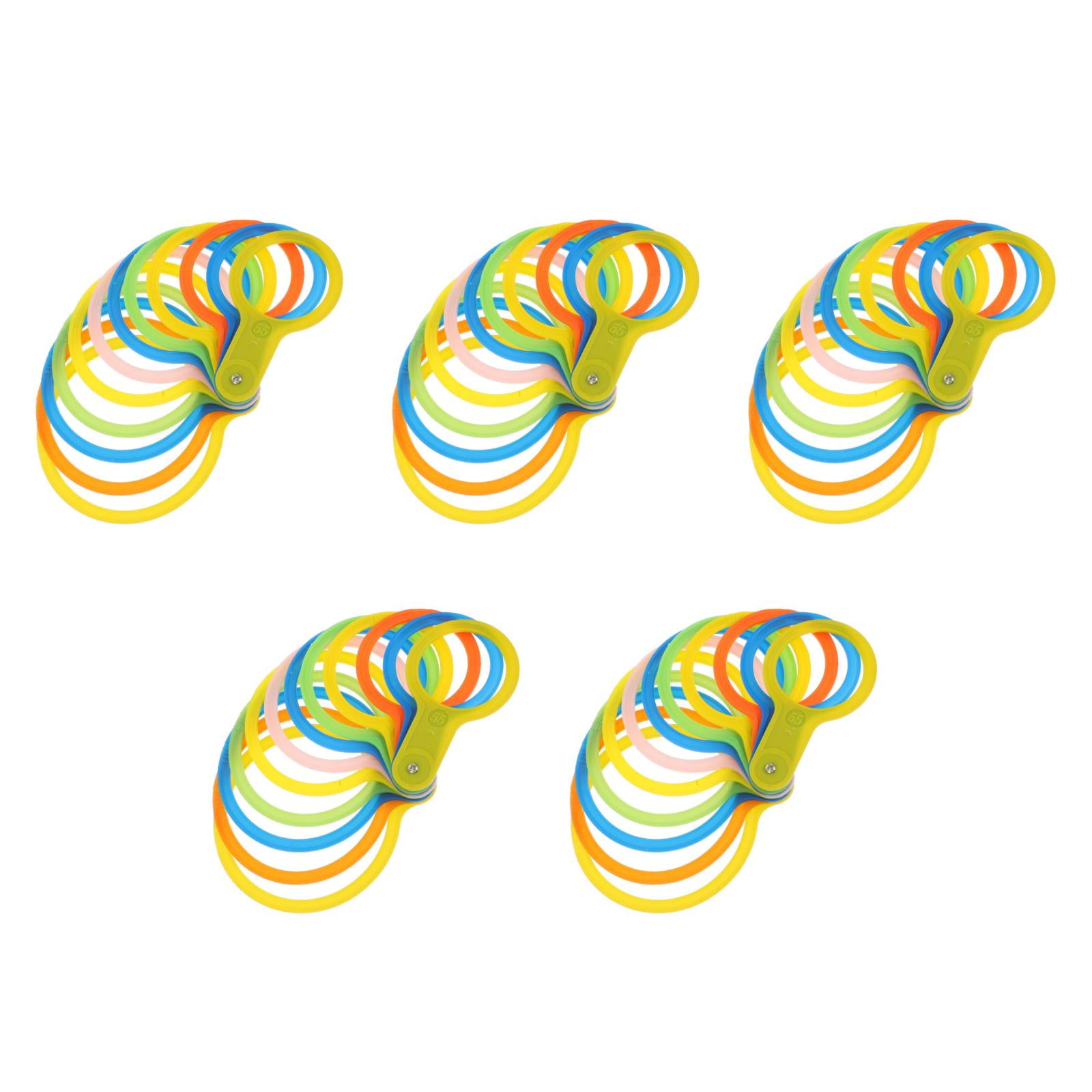 WORGEOUS 5 Sets Fruit Grading Circle Fruit And Vegetable Diameter Gauge ...