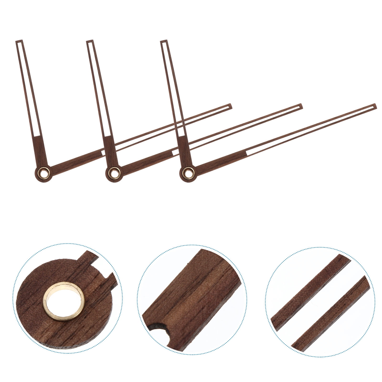 WORGEOUS 5 Sets Large Clock Hands and Movement Replacement Kit Assorted ...