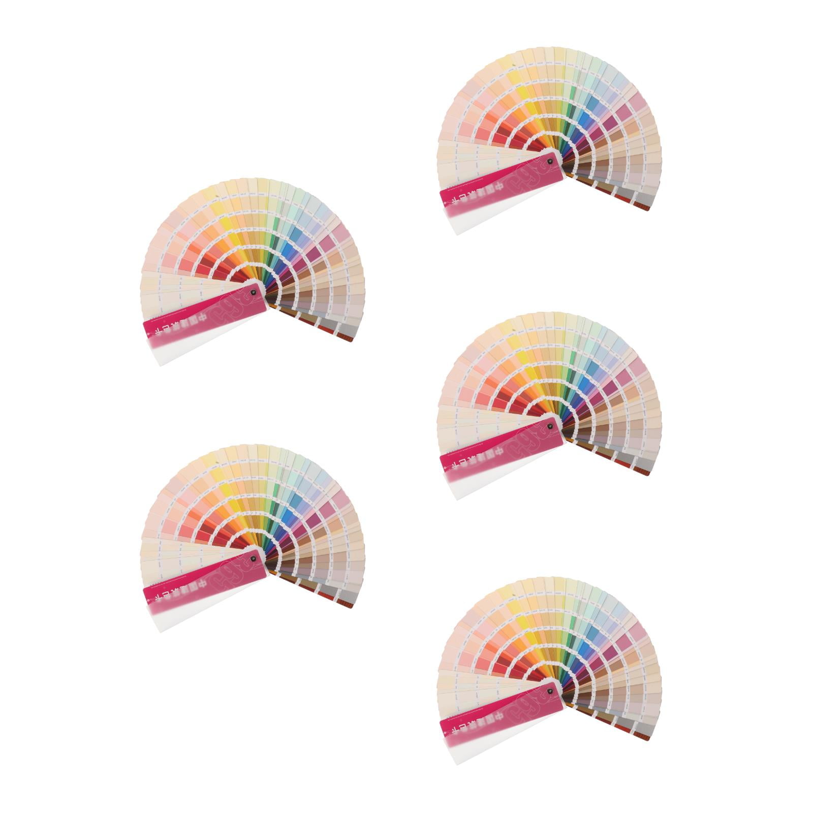 WORGEOUS 5 Sets Paint Colors Sample Cards Architecture Paint Color ...