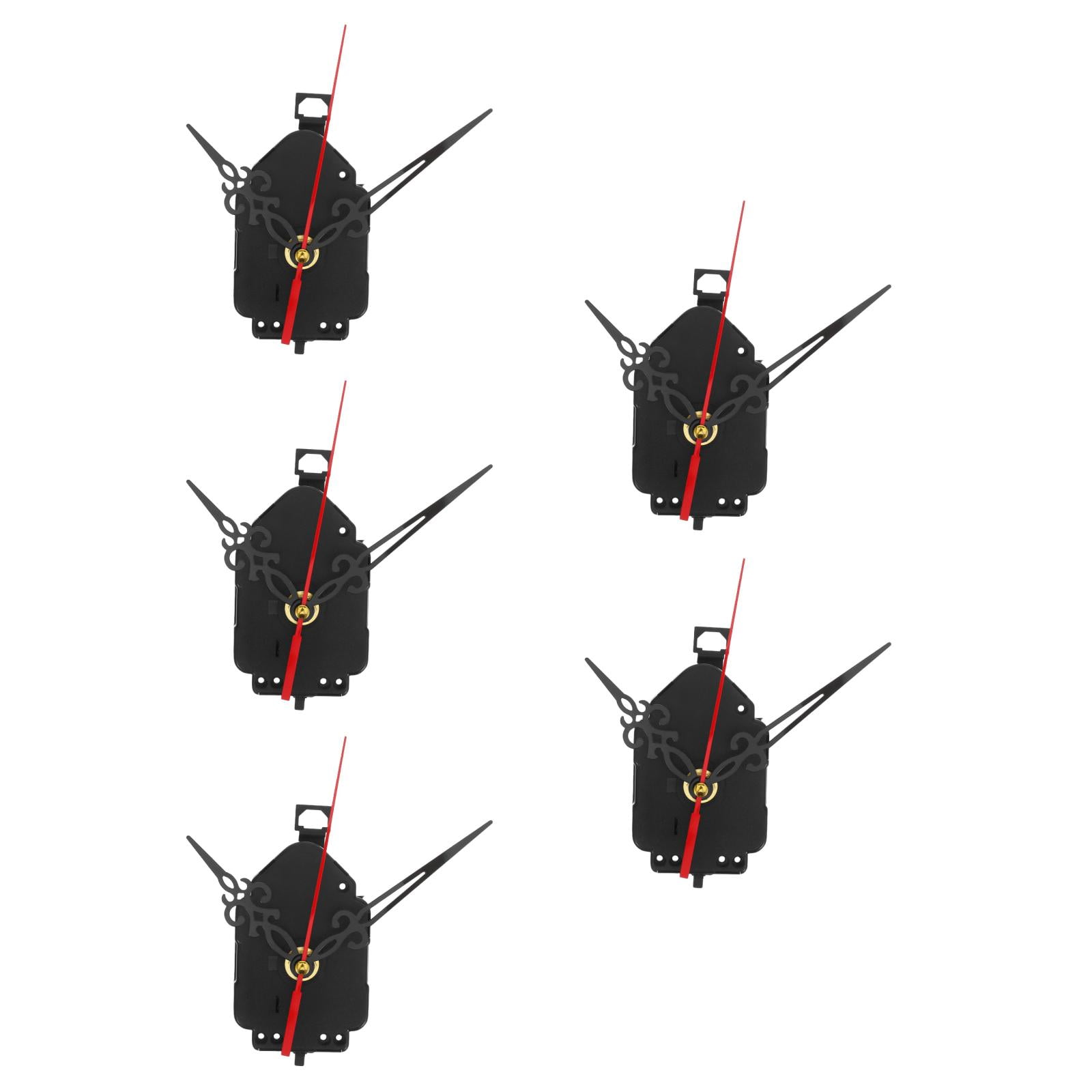 WORGEOUS 5 Sets Quartz Pendulum Trigger Clock Movement Chime Music Box Completer Diy Wall ...