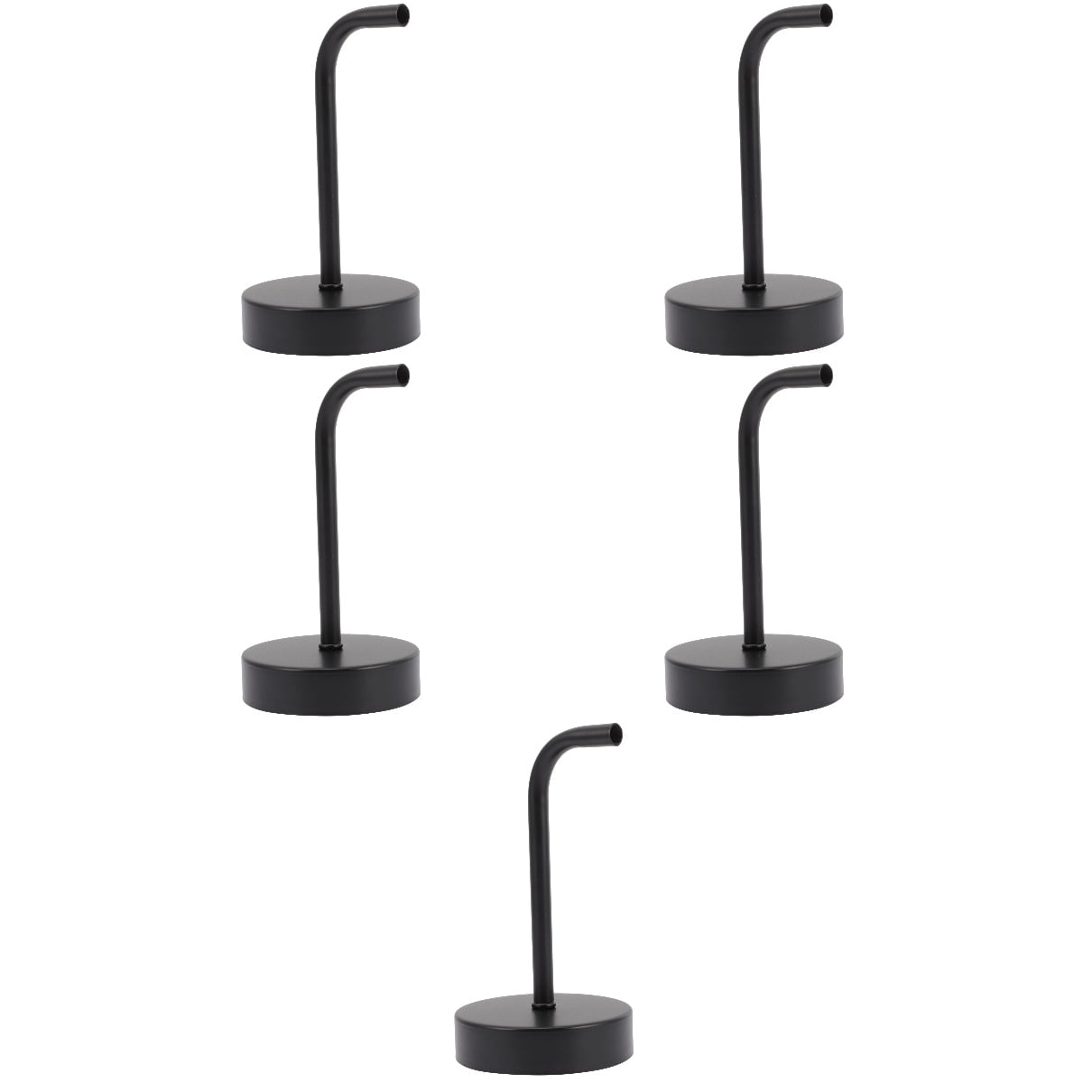 WORGEOUS 5 Sets Wall Light Pole Wrought Iron Elbow Lamp Holder ...