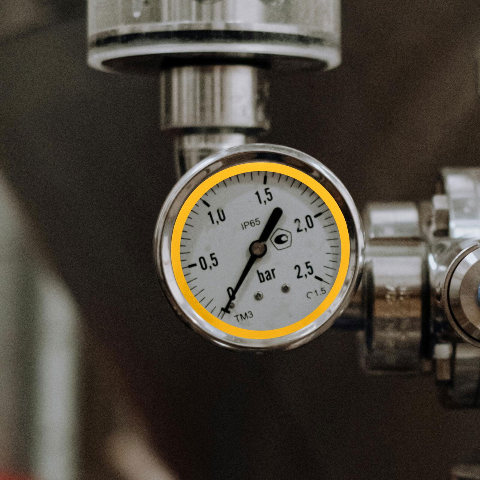 WORGEOUS 5 Sheets Pressure Gauge Marking Labels Reflective Decal for ...