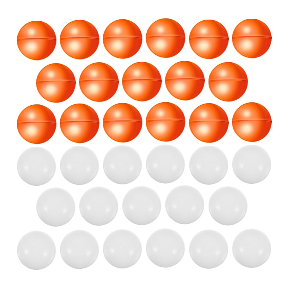 WORGEOUS 50 Pcs Lottery Ball Table Tennis Balls Tombola Butterfly Pong ...