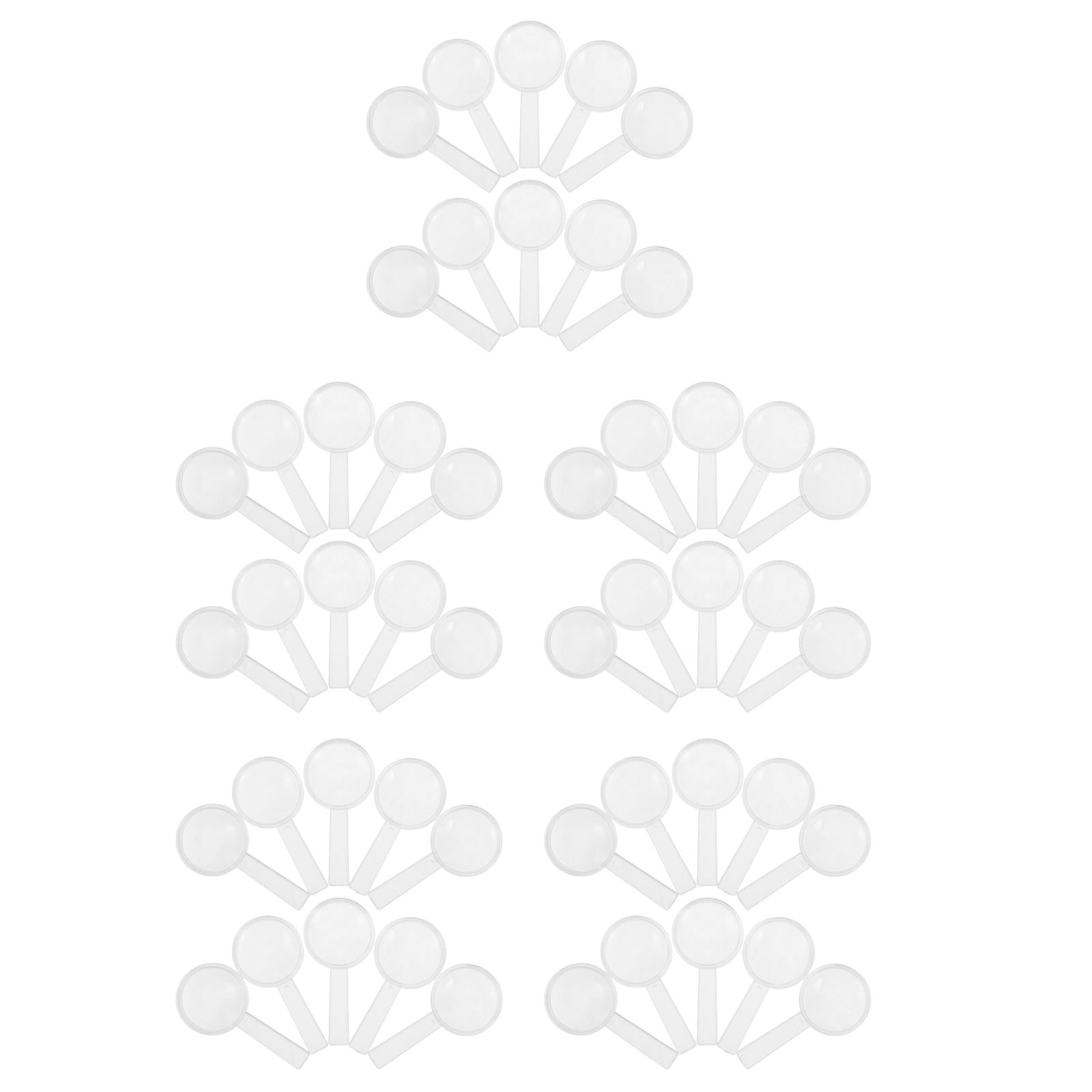 WORGEOUS 50 Pcs Transparent Handheld Magnifier For Kids Outdoor ...