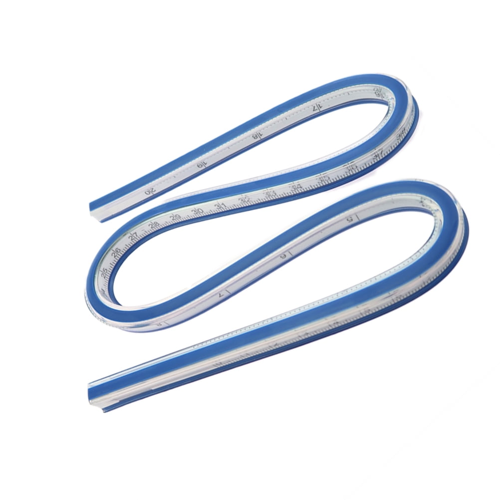 WORGEOUS 50 Ruler Flexible Curve Ruler Rule Size 3 - Walmart.com