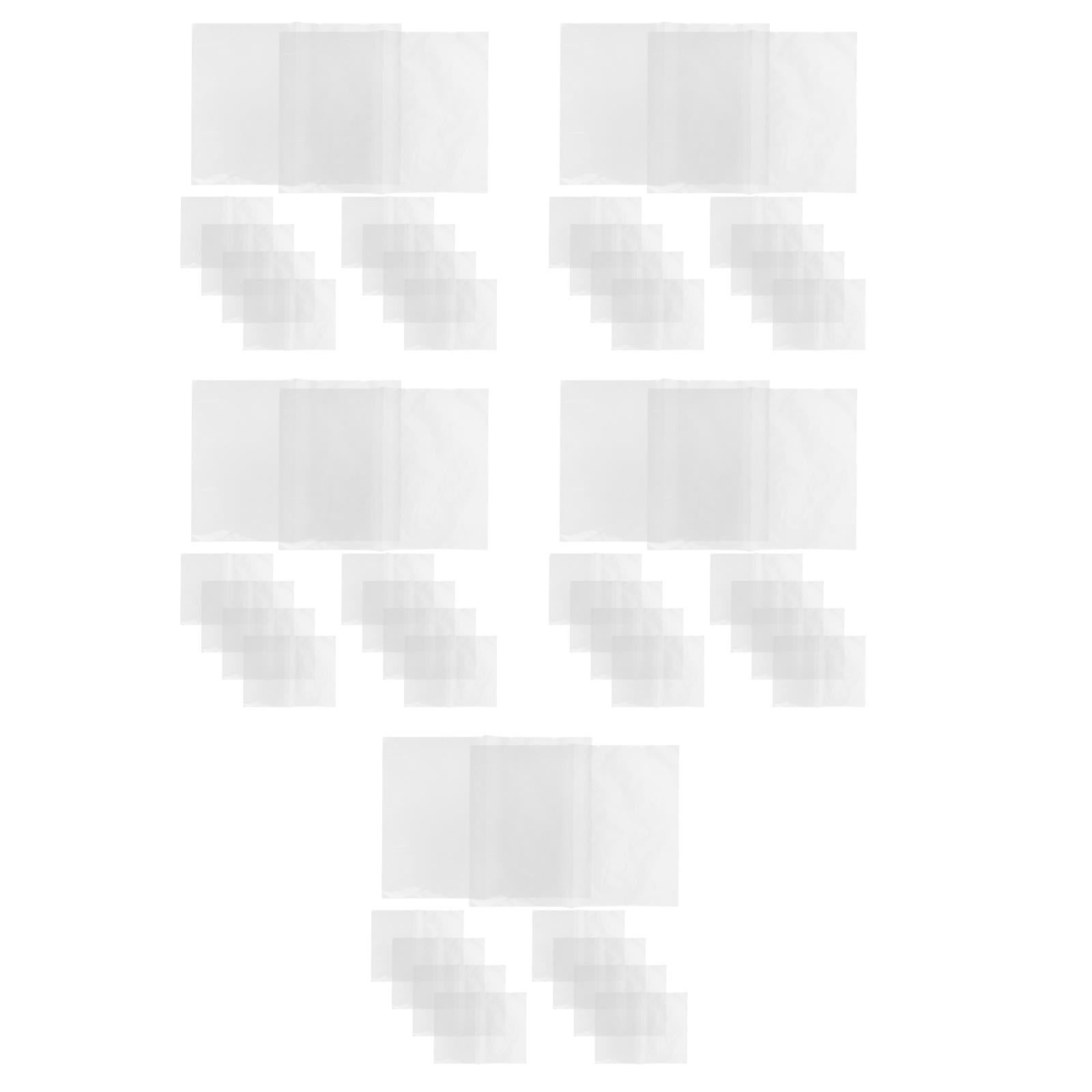 WORGEOUS 50 Sheets of Science Learning Cellophane Sheets for Lab ...