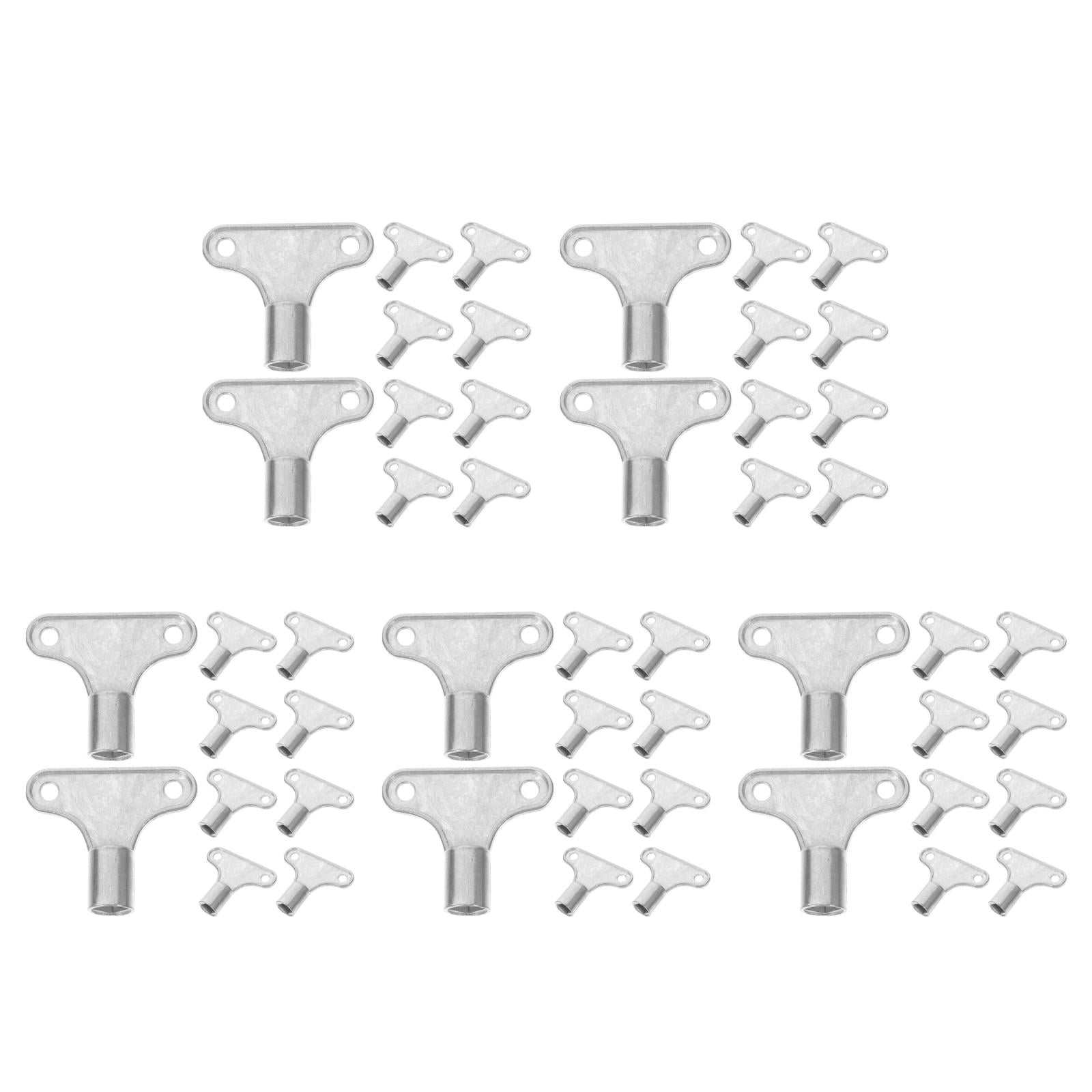 WORGEOUS 50 pcs Universal Radiator Bleed Key Air Vent Keys For Radiator ...