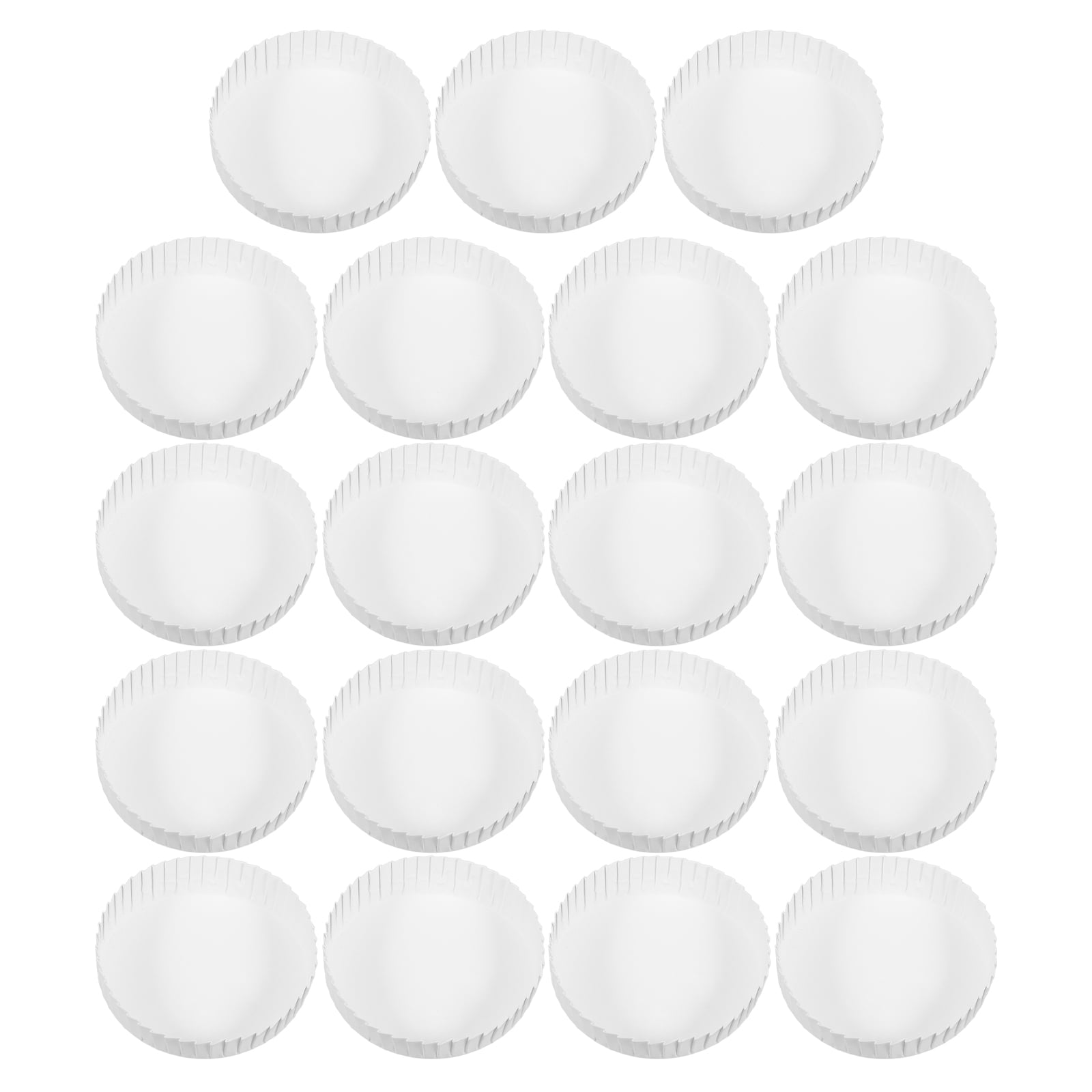 WORGEOUS 50PCS Disposable Cup Cover Coffee Cup Drinking Lid Paper Cup ...