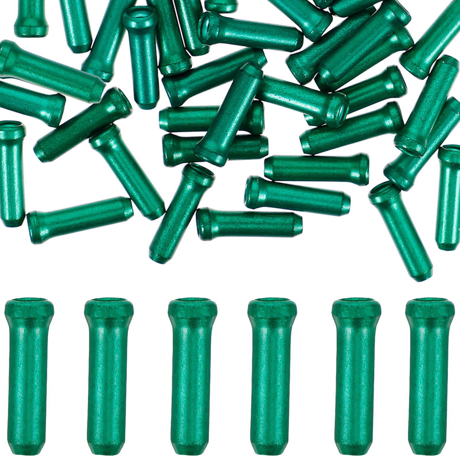 WORGEOUS 50Pcs Bike Cable End Caps Cable End Crimps Cable Caps for Bike ...
