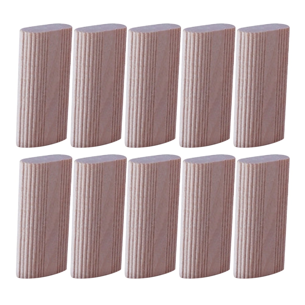 WORGEOUS 50Pcs Dowel Blocks Domino Tenons Furniture Connector Wooden ...