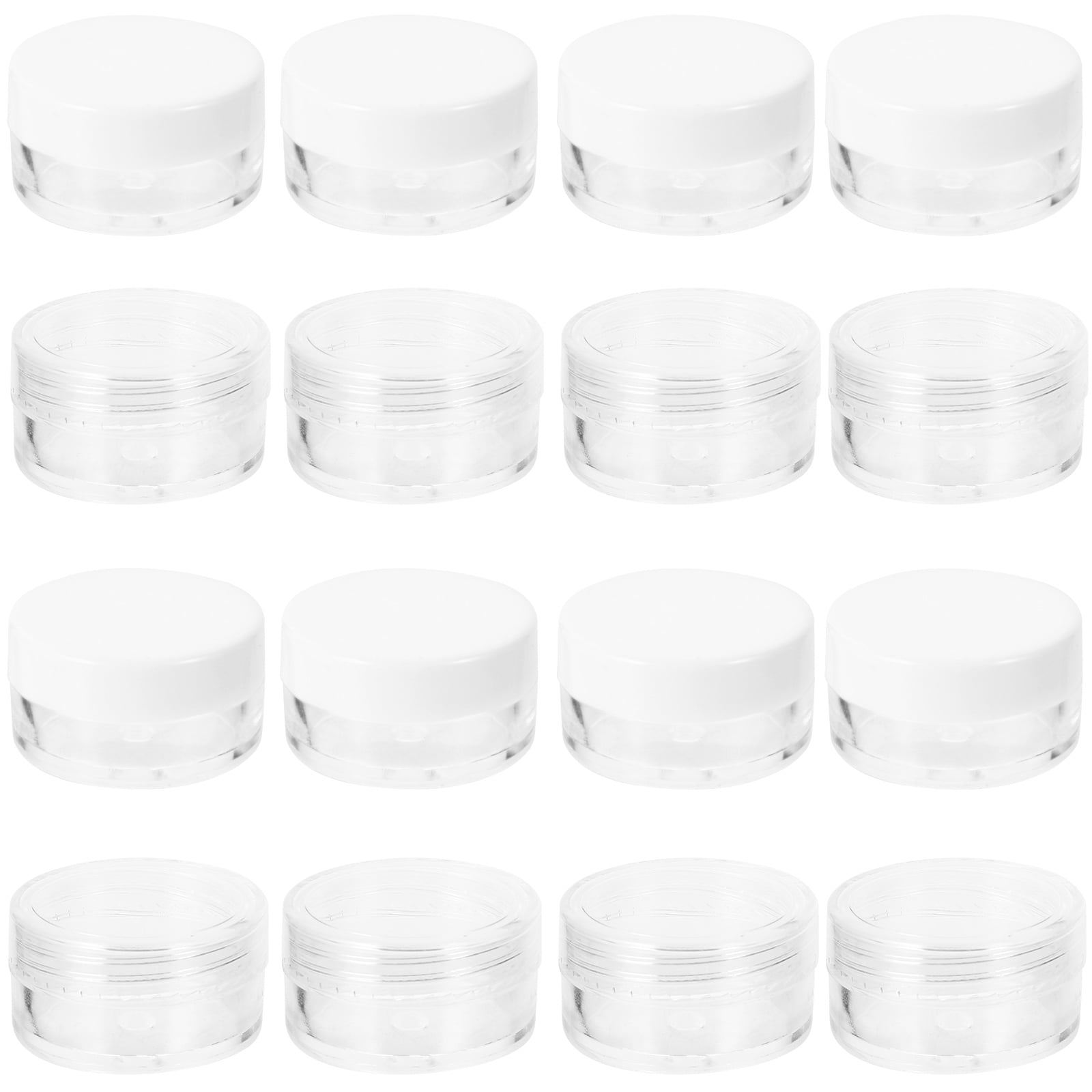 SWETRACE Containers For Creams Plastic 50Pcs 1.18X1.18X0.59in - Walmart.com