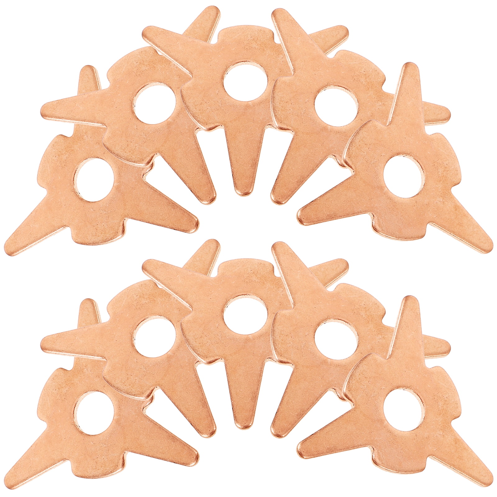 WORGEOUS 50pcs Dent Pulling Ring Spot Welder Dent Puller Lifter Panel ...