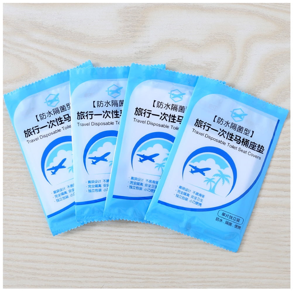 WORGEOUS 50pcs Disposable Tiolet Seat Covers for Shopping Mall Station ...