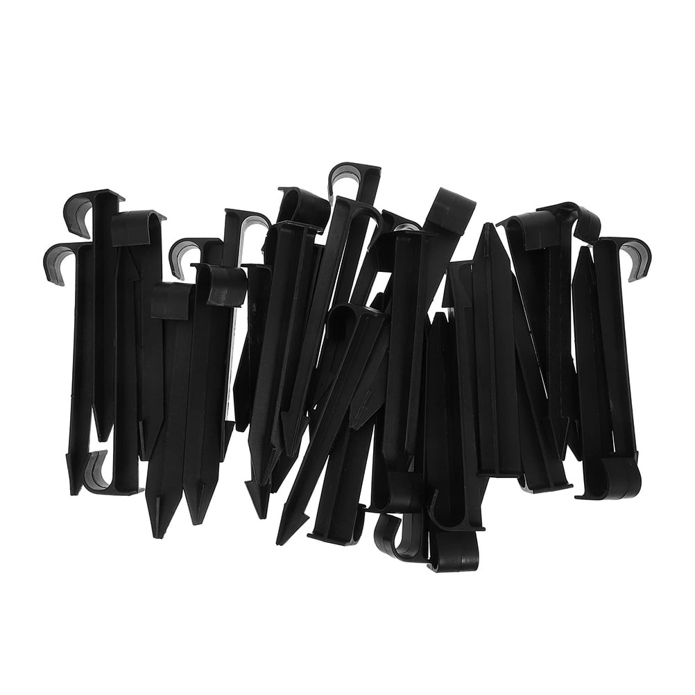 WORGEOUS 50pcs Drip Tubing Hold Stakes Plastic Drip Hose Stakes for ...