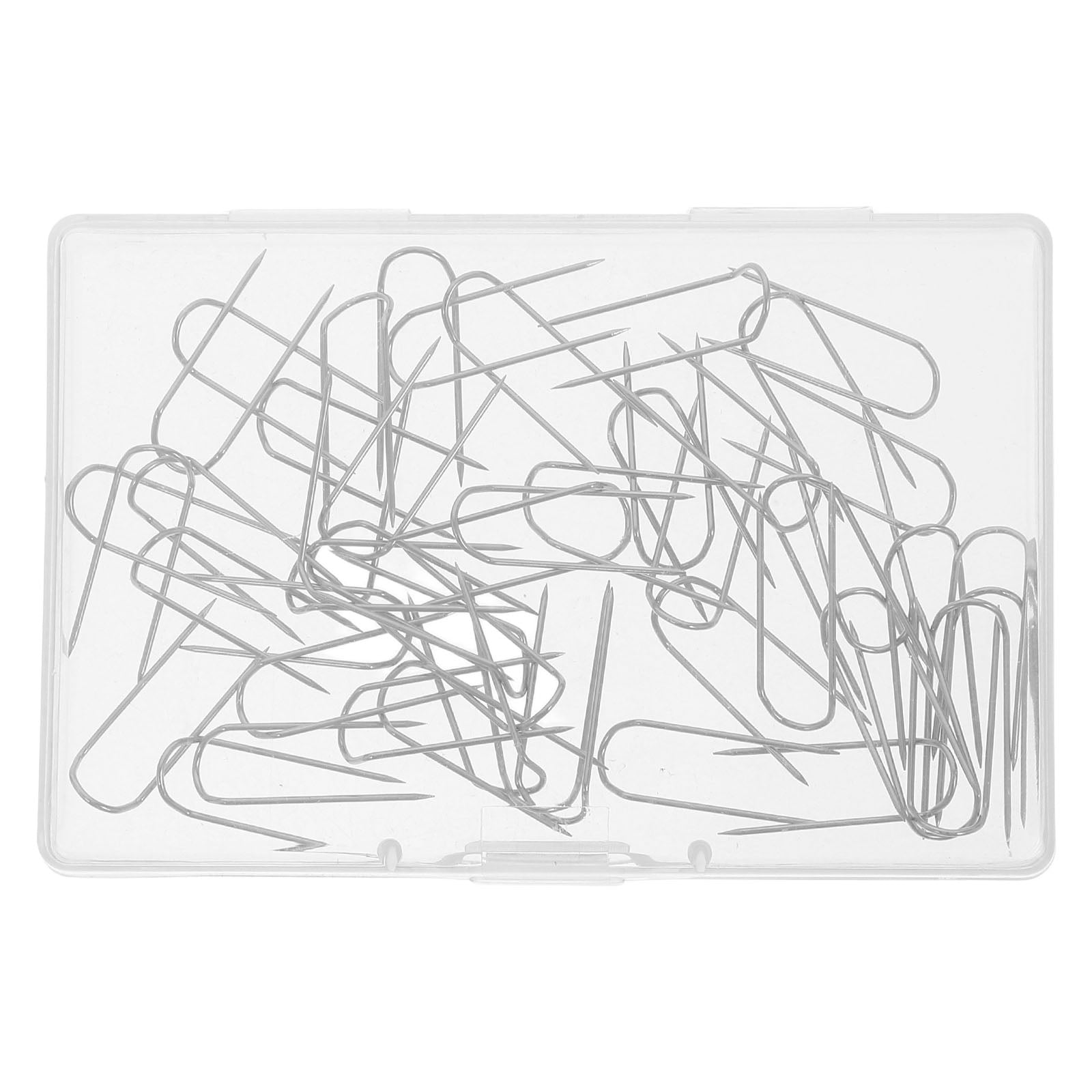 WORGEOUS 50pcs Fork Pins For Quilting Sewing U Pins Needlecrafts Pins ...