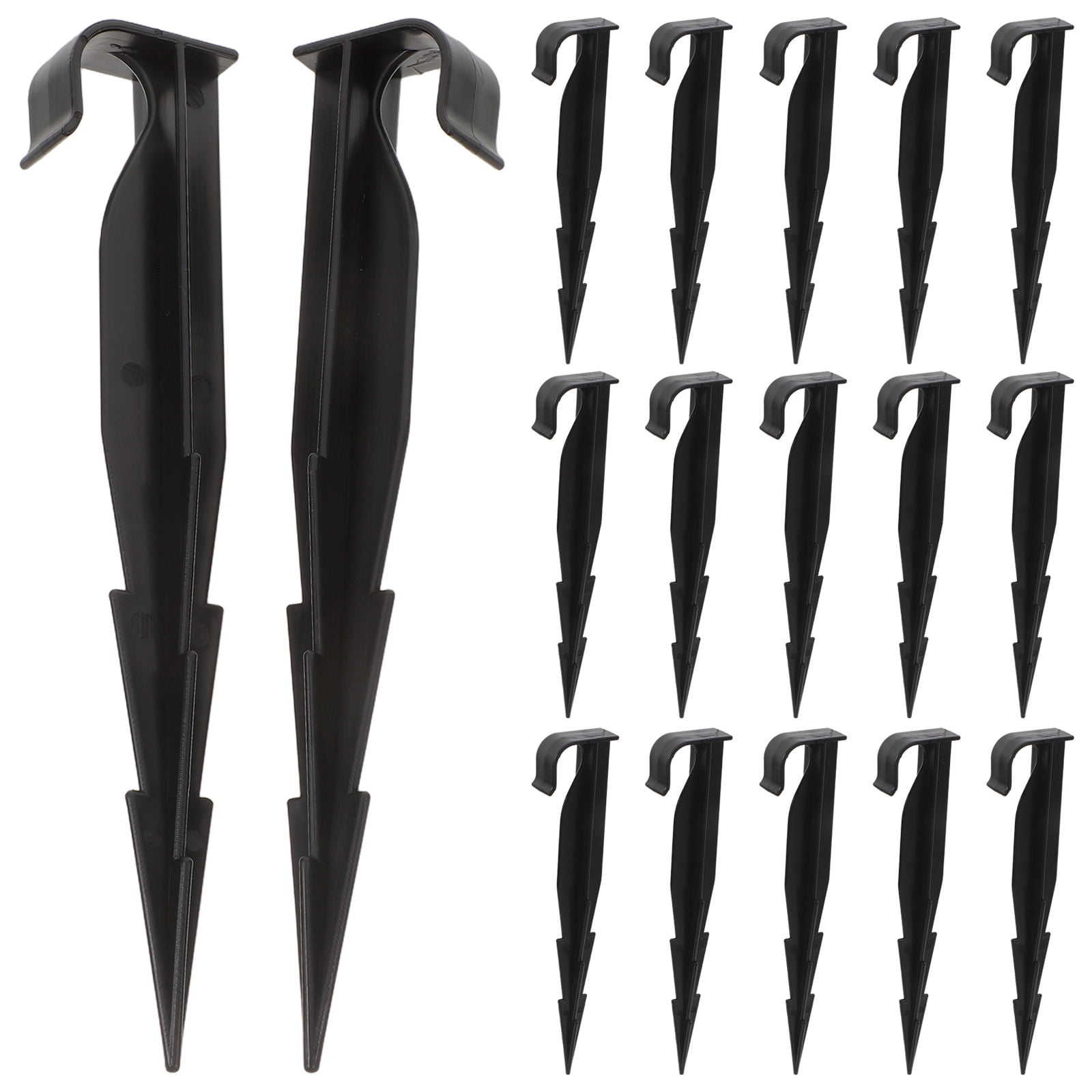 WORGEOUS 50pcs Lawn Irrigation Hose Support Stakes Drip Tube Fixing ...