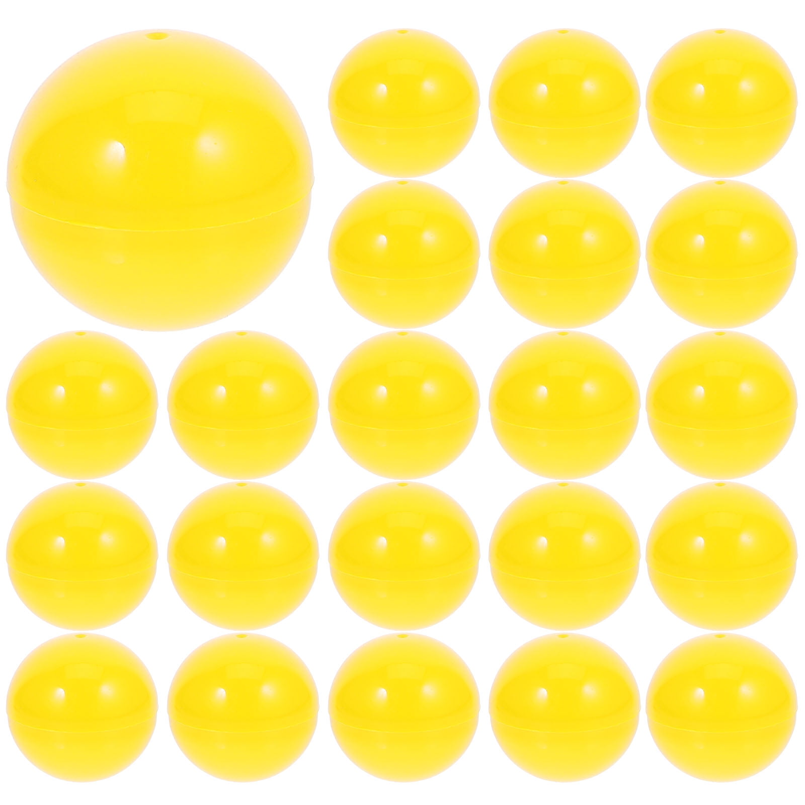 BRIGHTFUFU Round PVC Balls for Carnival 50Pcs 1.2X1.2X1.2in - Walmart.com