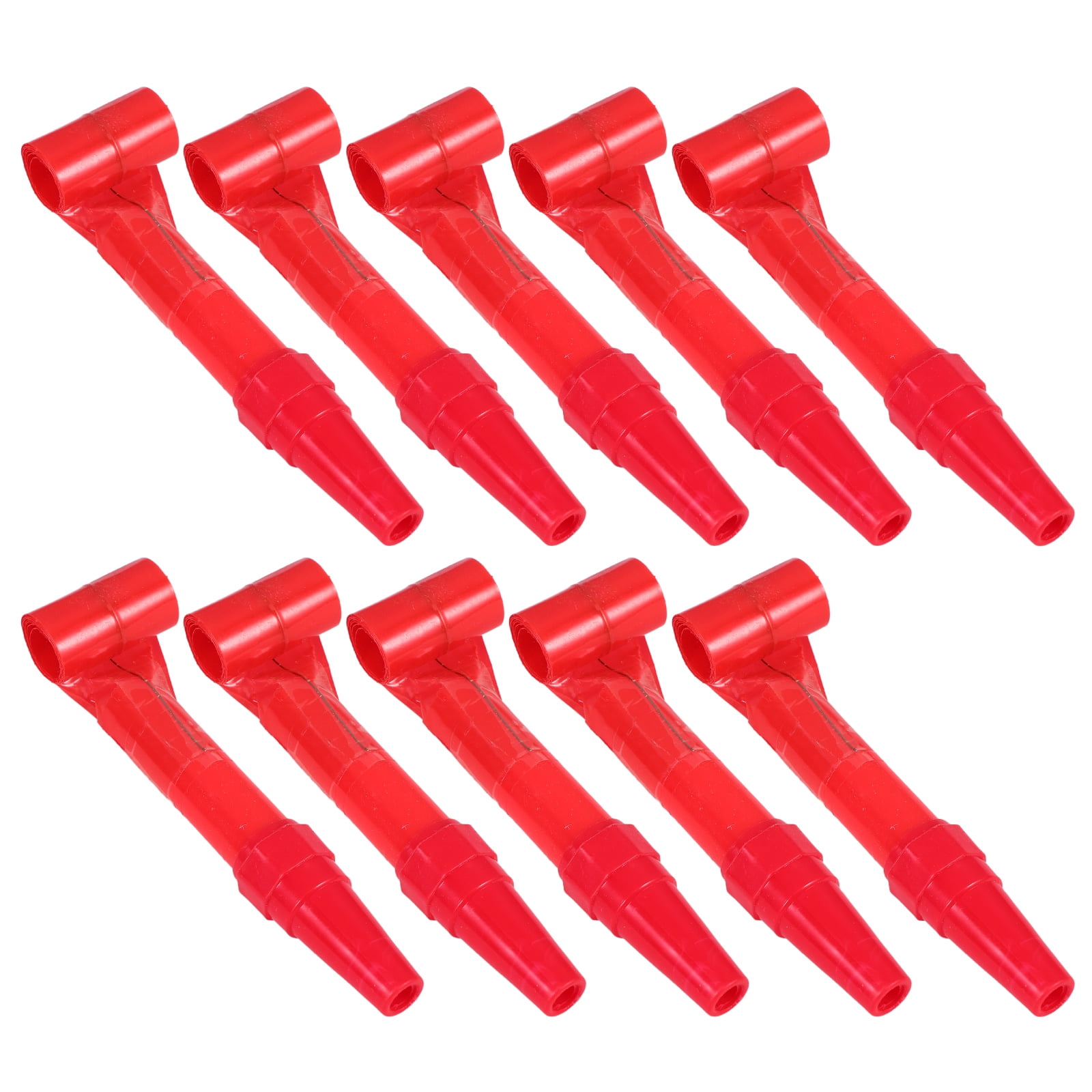 WORGEOUS 50pcs Party Blowout Noisemakers Party Blowers Birthday Cheer ...