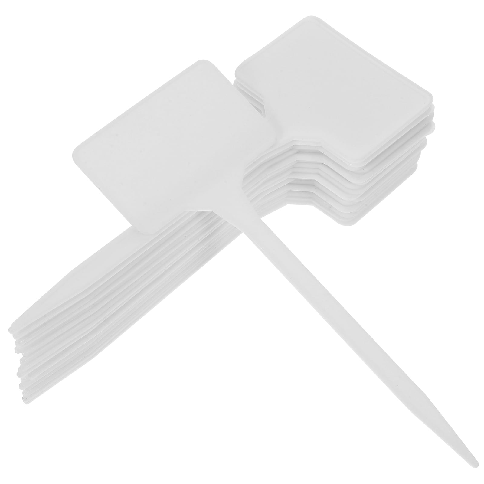 WORGEOUS 50pcs Plastic Gardens Tags Garden Potted Plants Signs Yard ...