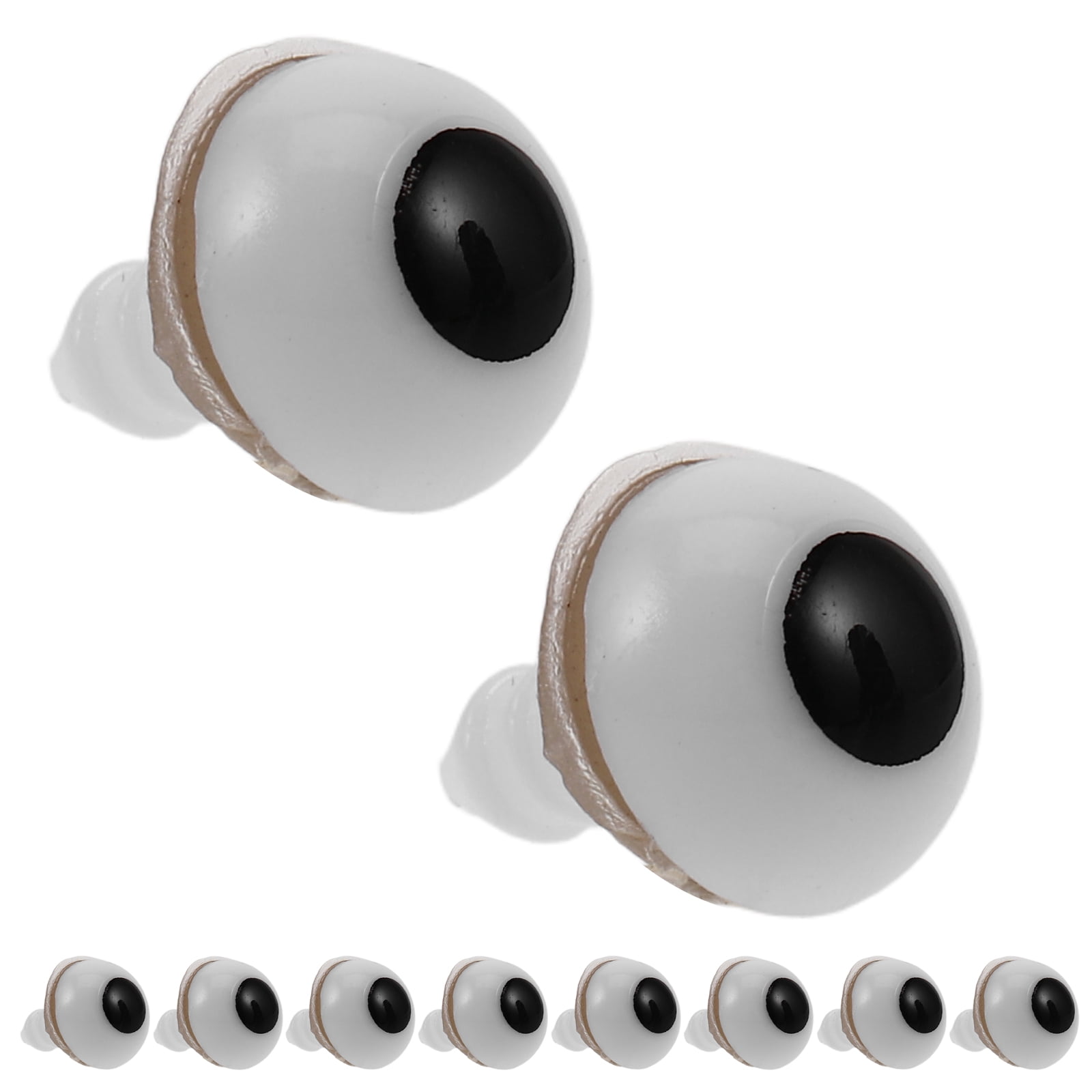 WORGEOUS 50pcs Safety Eyes and Secure Washers for Crochet Plastic ...