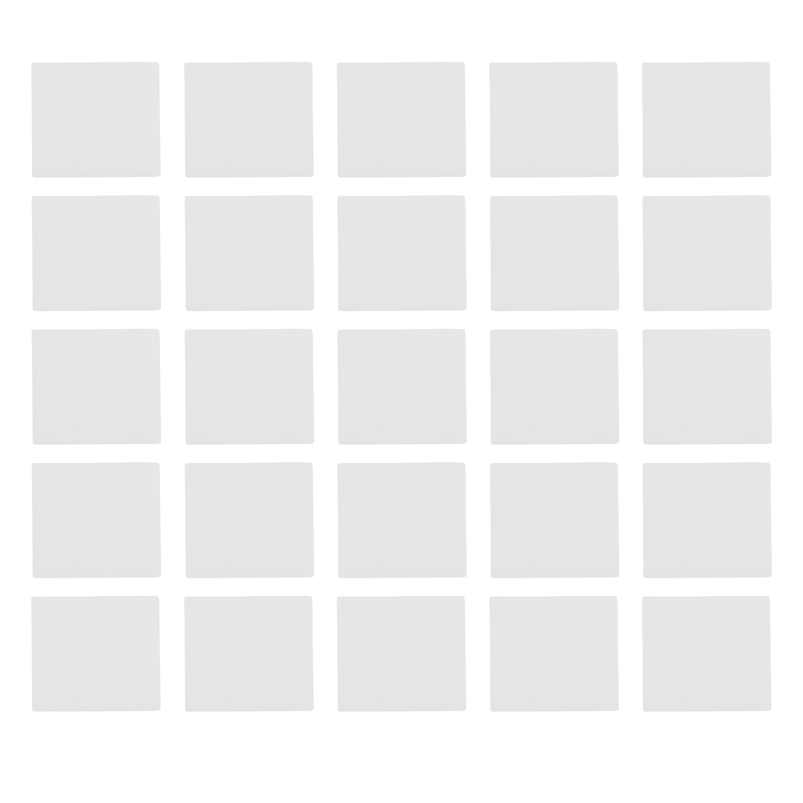 WORGEOUS 52 Pcs White Small Square Piano Keyboard Key Covers Protective ...