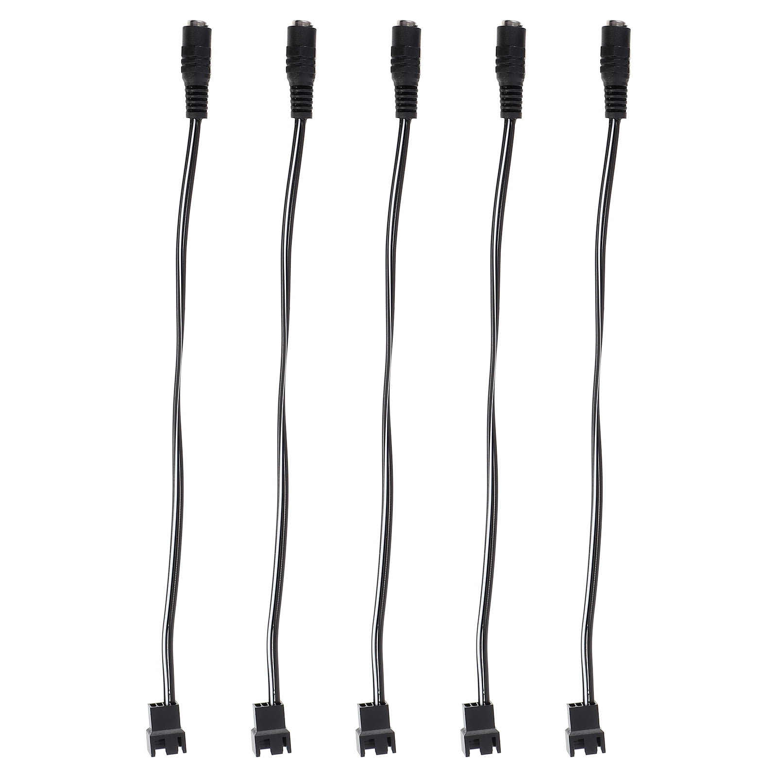 WORGEOUS 5PCS DC to Power Cable DC to 4-Pin Converter Wire 12V Router ...